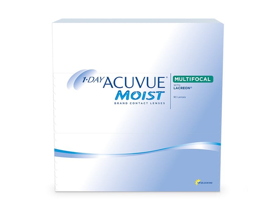 1 Day Acuvue Moist Multifocal 90 Pack Contact Lenses | Specsavers CA
