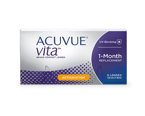 Acuvue Vita for Astigmatism 6 Pack Contact Lenses | Specsavers CA
