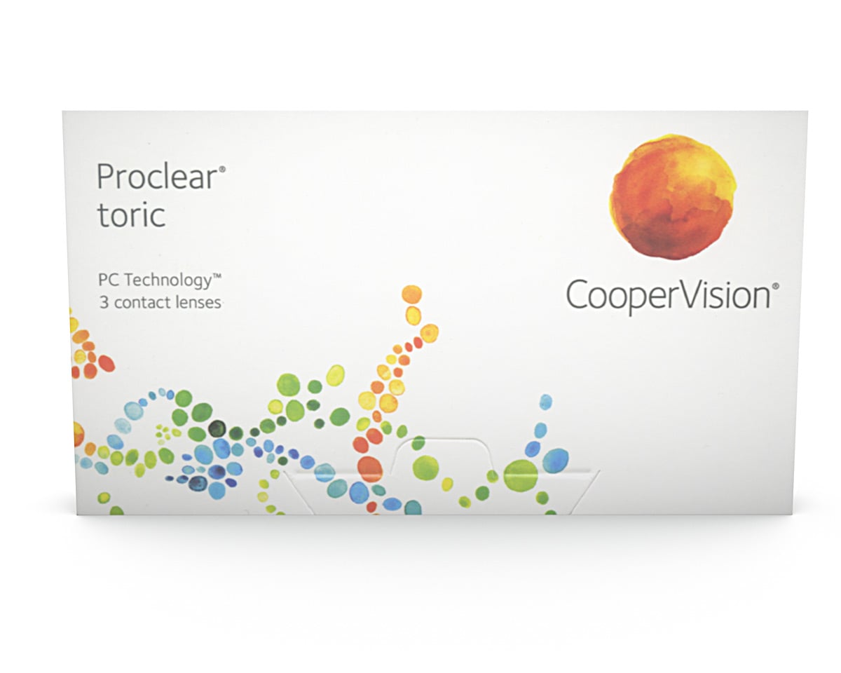 Buy Proclear Toric Monthly Contact Lenses Online | Specsavers IE