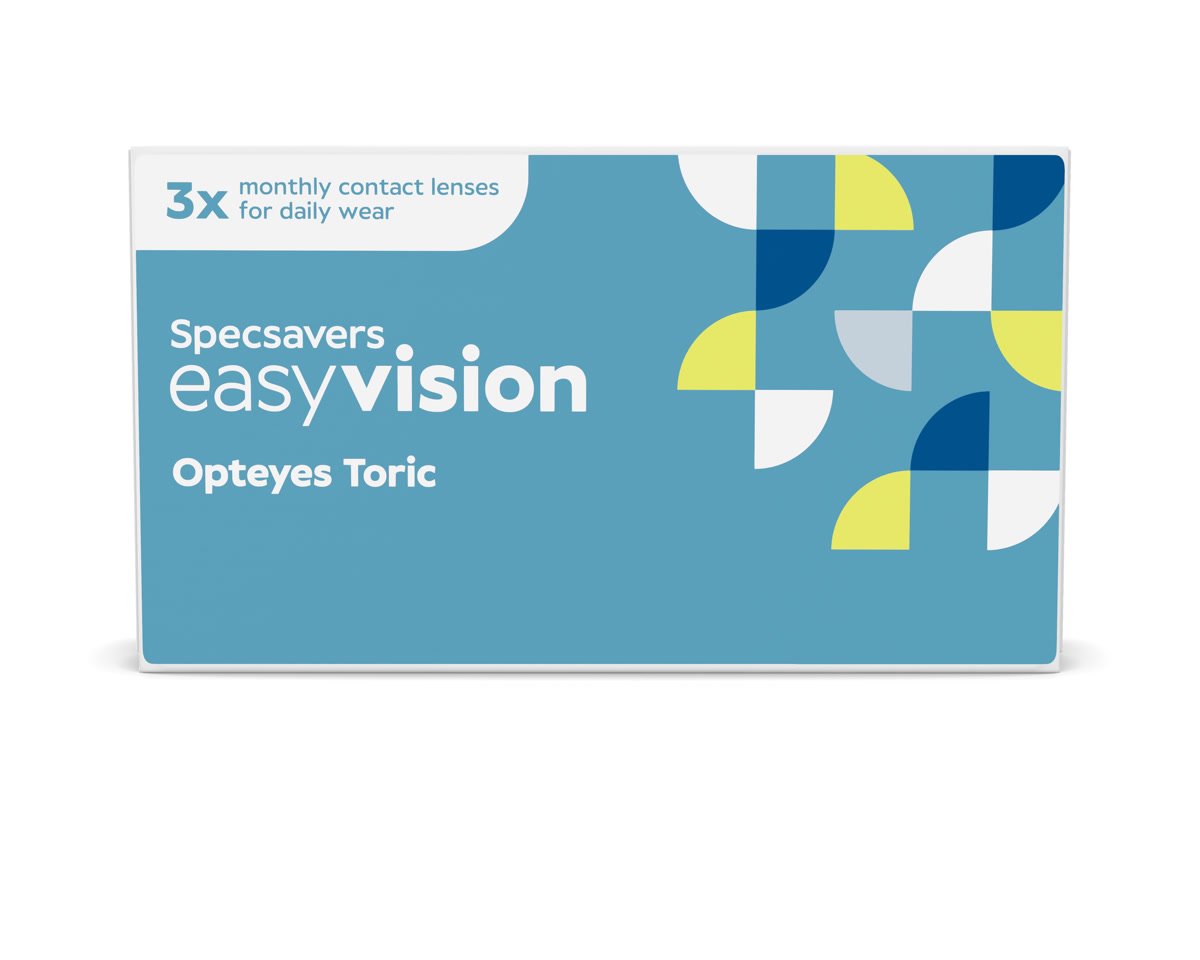 easyvision Opteyes Toric | Specsavers | Specsavers.se