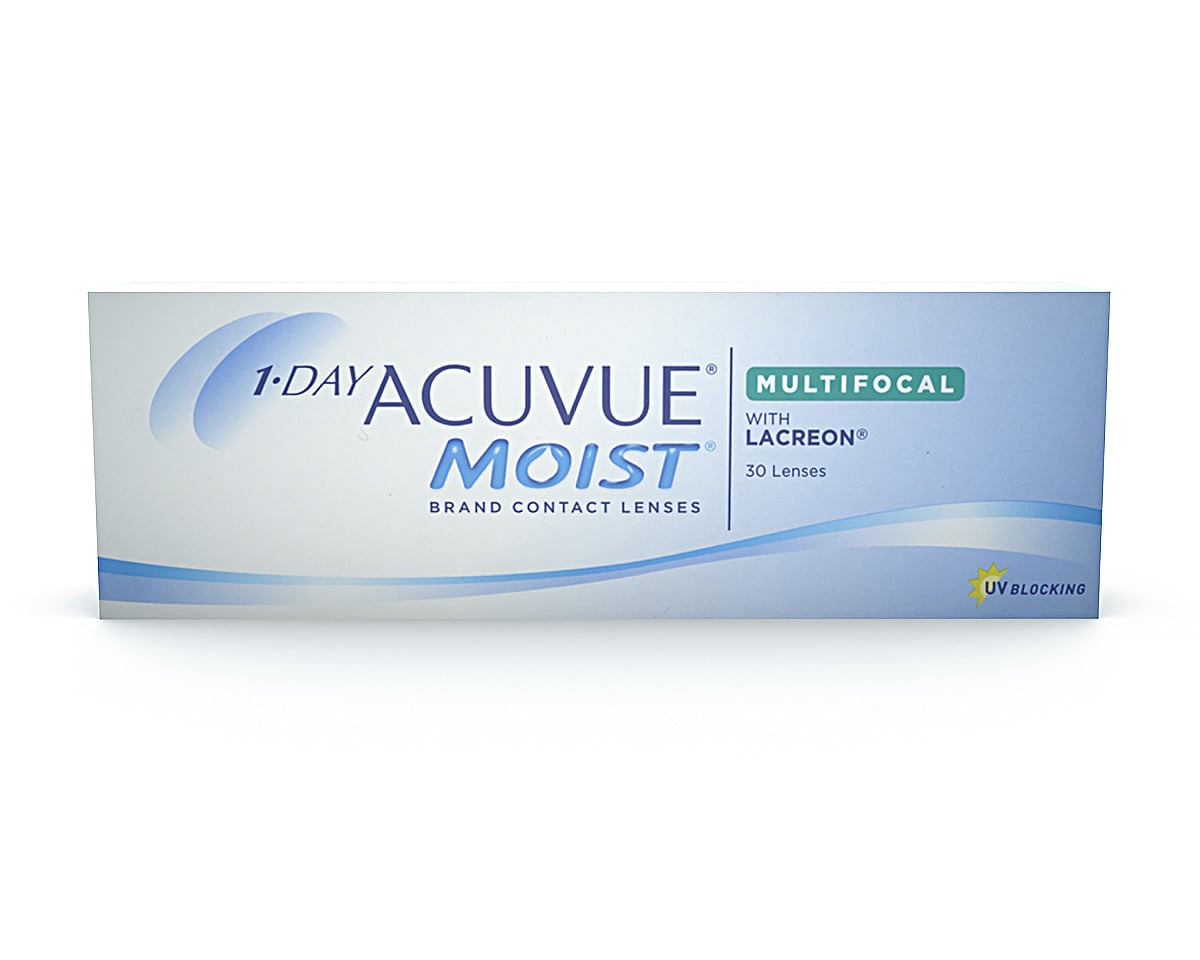1 Day Acuvue Moist Multifocal Progressiva linser Kontaktlinser ...