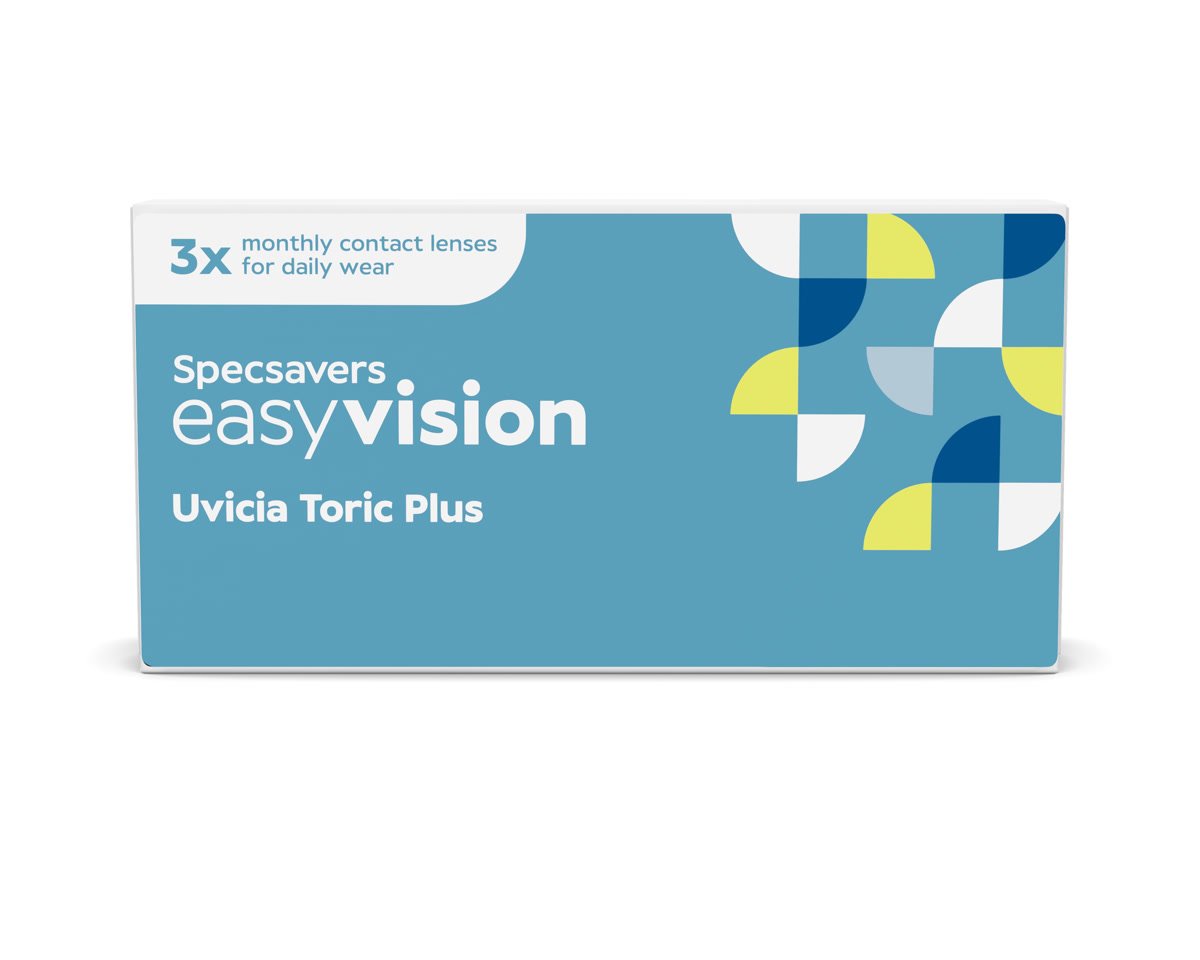 easyvision Uvicia Plus Toric Toriska månadslinser Kontaktlinser ...