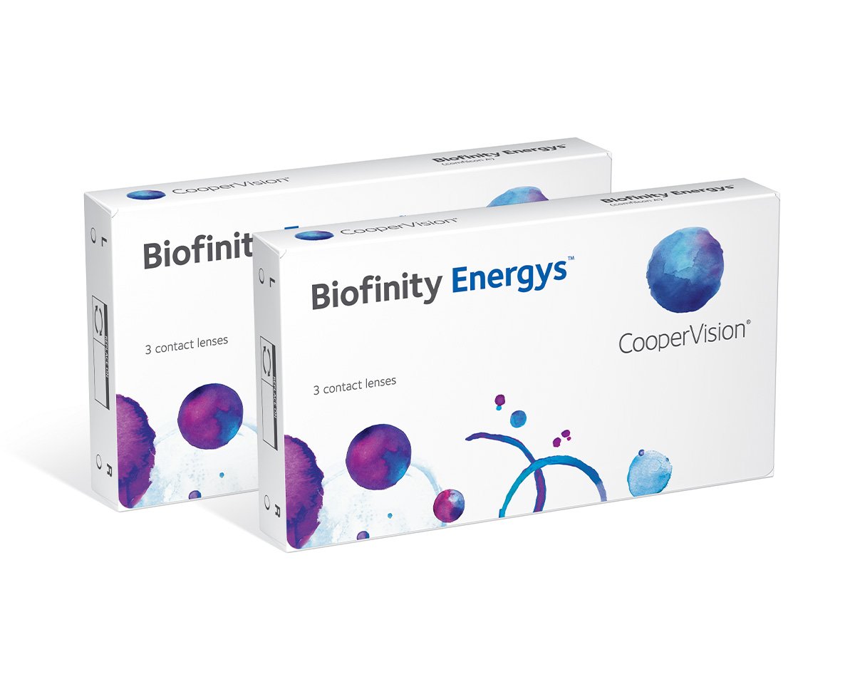Biofinity Energys 6 linser Månadslinser Kontaktlinser | Specsavers.se