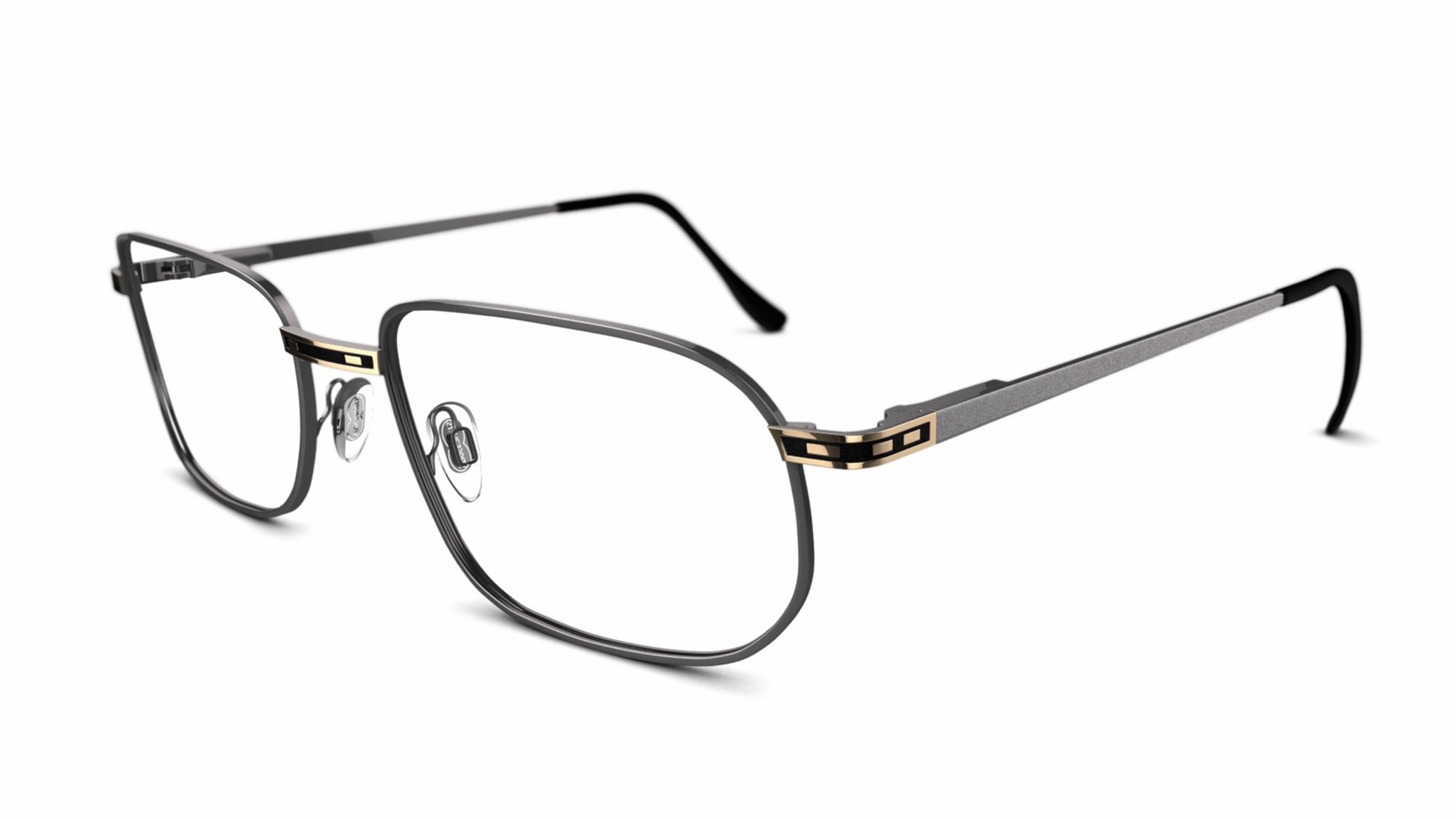 Specsavers Men's glasses JARED | Grey Metal Frame $249 | Specsavers ...
