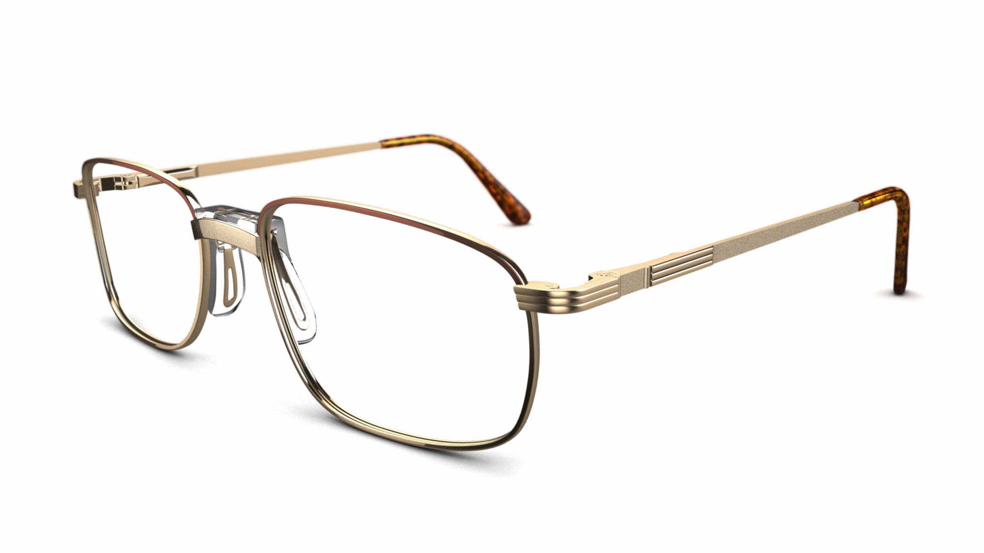Specsavers Men's glasses NELSON | Gold Metal Frame €129 | Specsavers ...