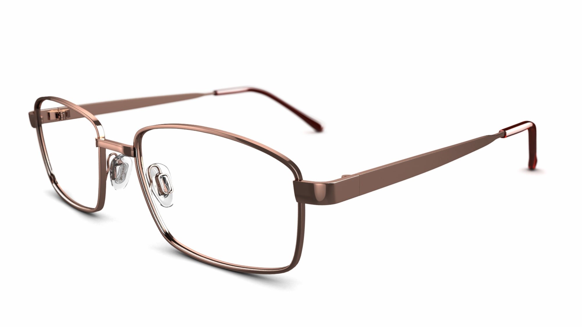 Specsavers Men's glasses SAXON | Gold Angular Metal Frame €69 ...