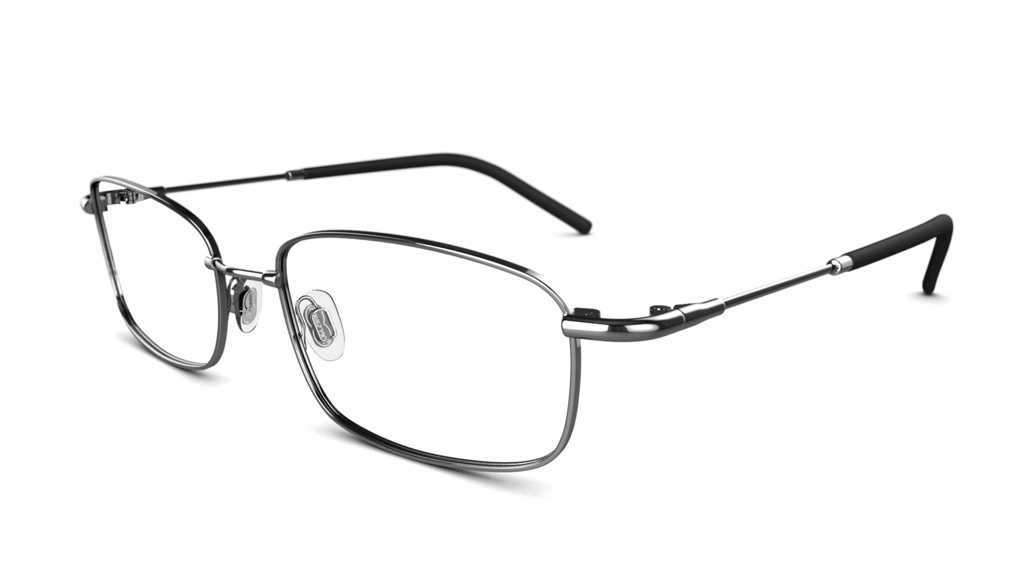Specsavers Men's glasses FLEXI 31 | Gunmetal Rectangle Metal Frame €160 ...