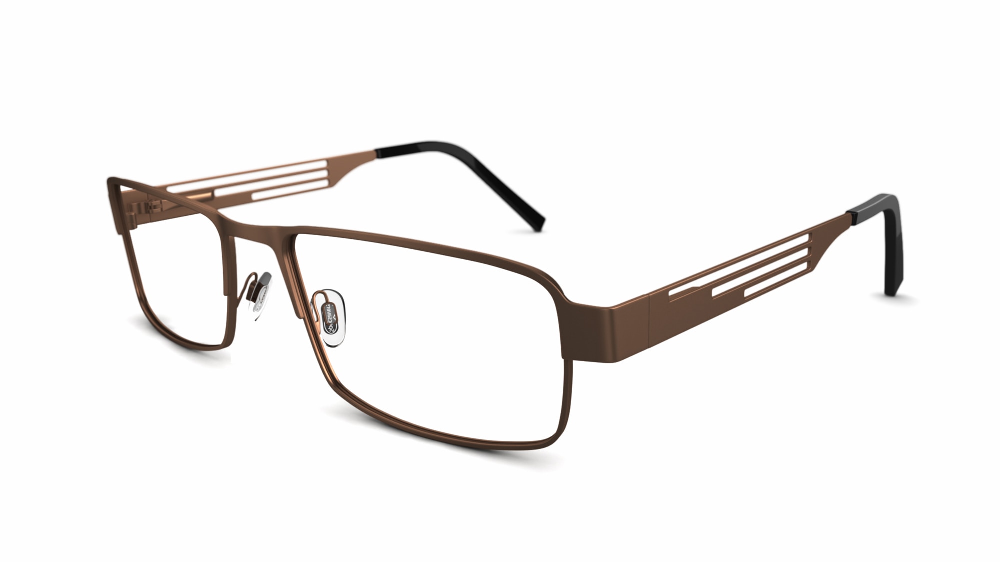 Specsavers Herre briller GEORDIE | Brun Metall Innfatning 995 kr ...