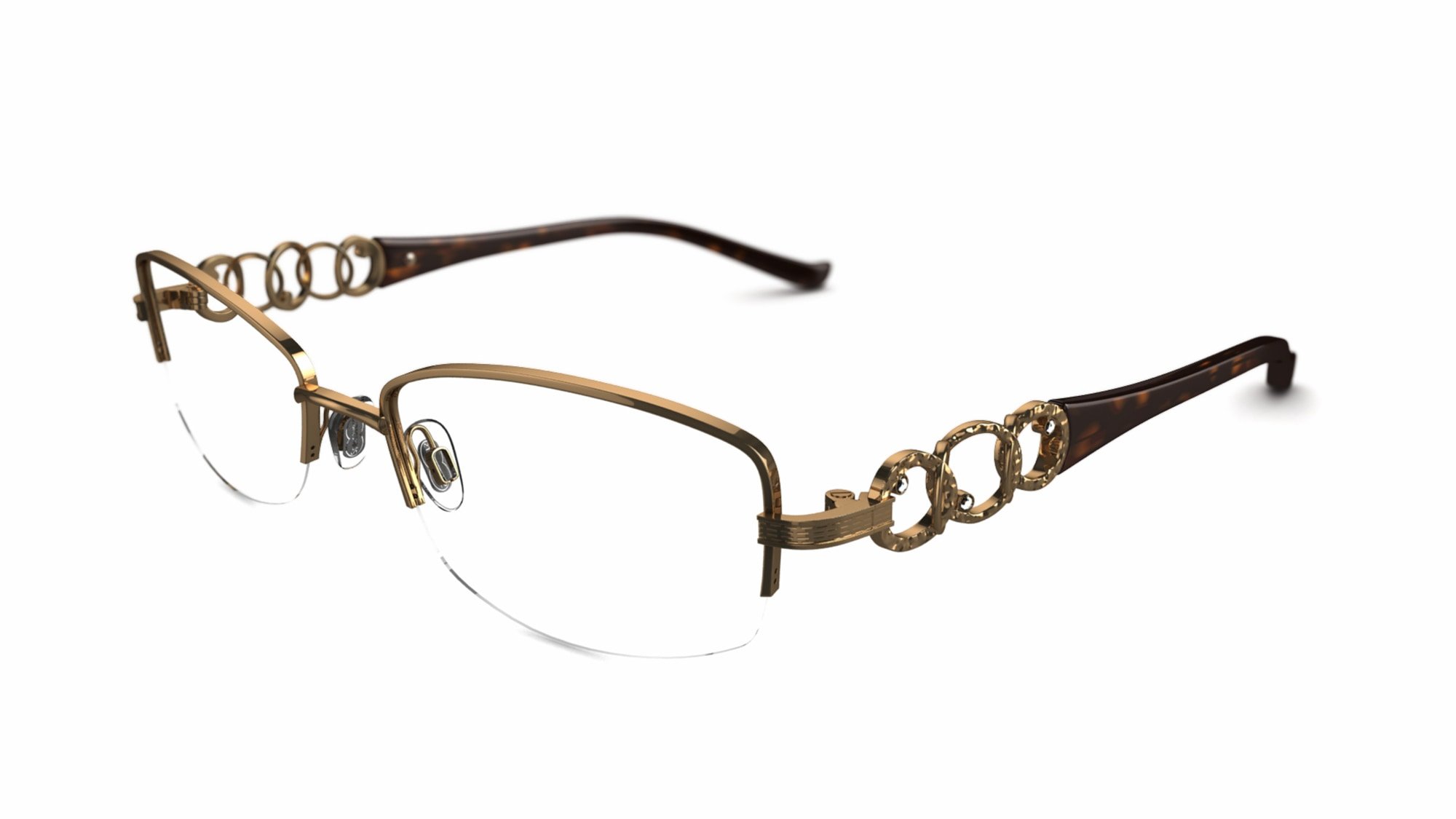 Specsavers Women's glasses LAURA | Gold Metal Frame $299 | Specsavers ...