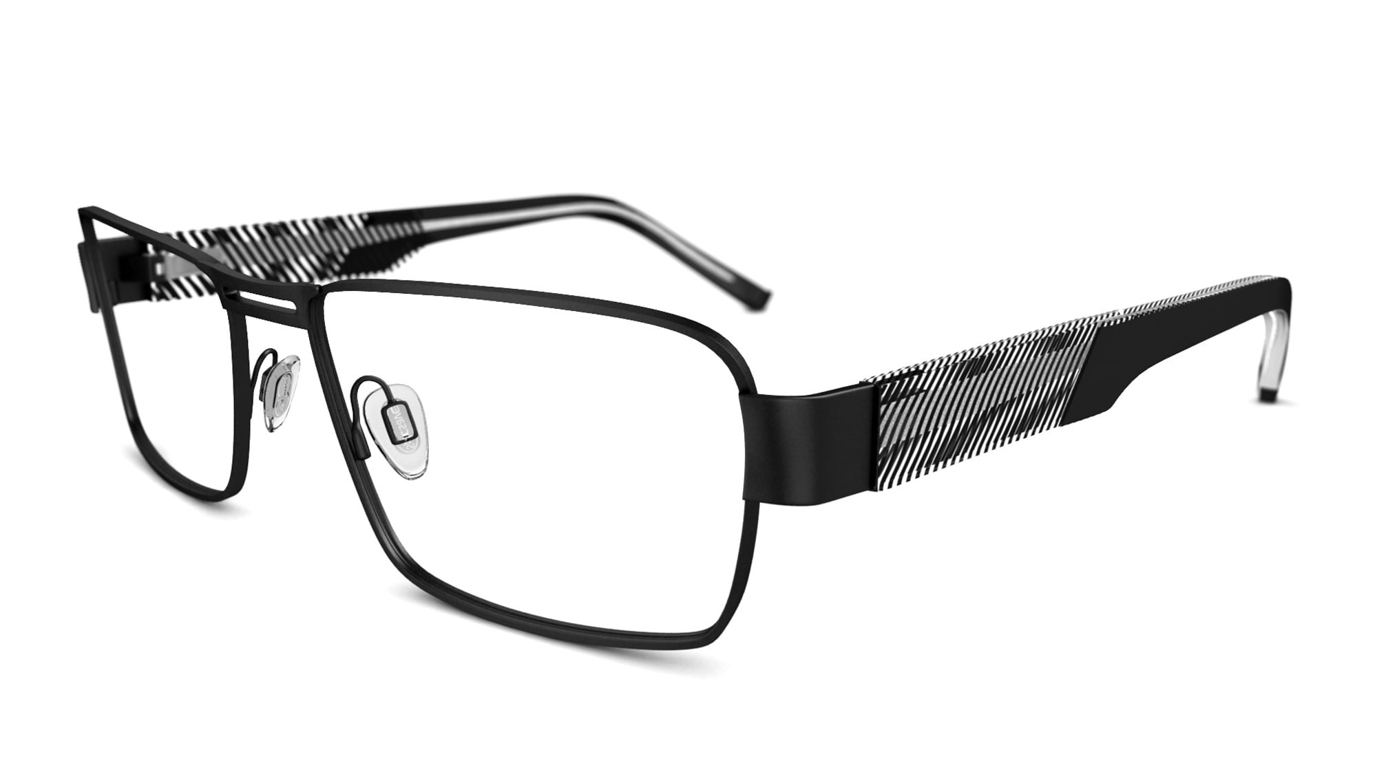 Specsavers Men's glasses ENOS | Black Metal Frame $369 | Specsavers New ...