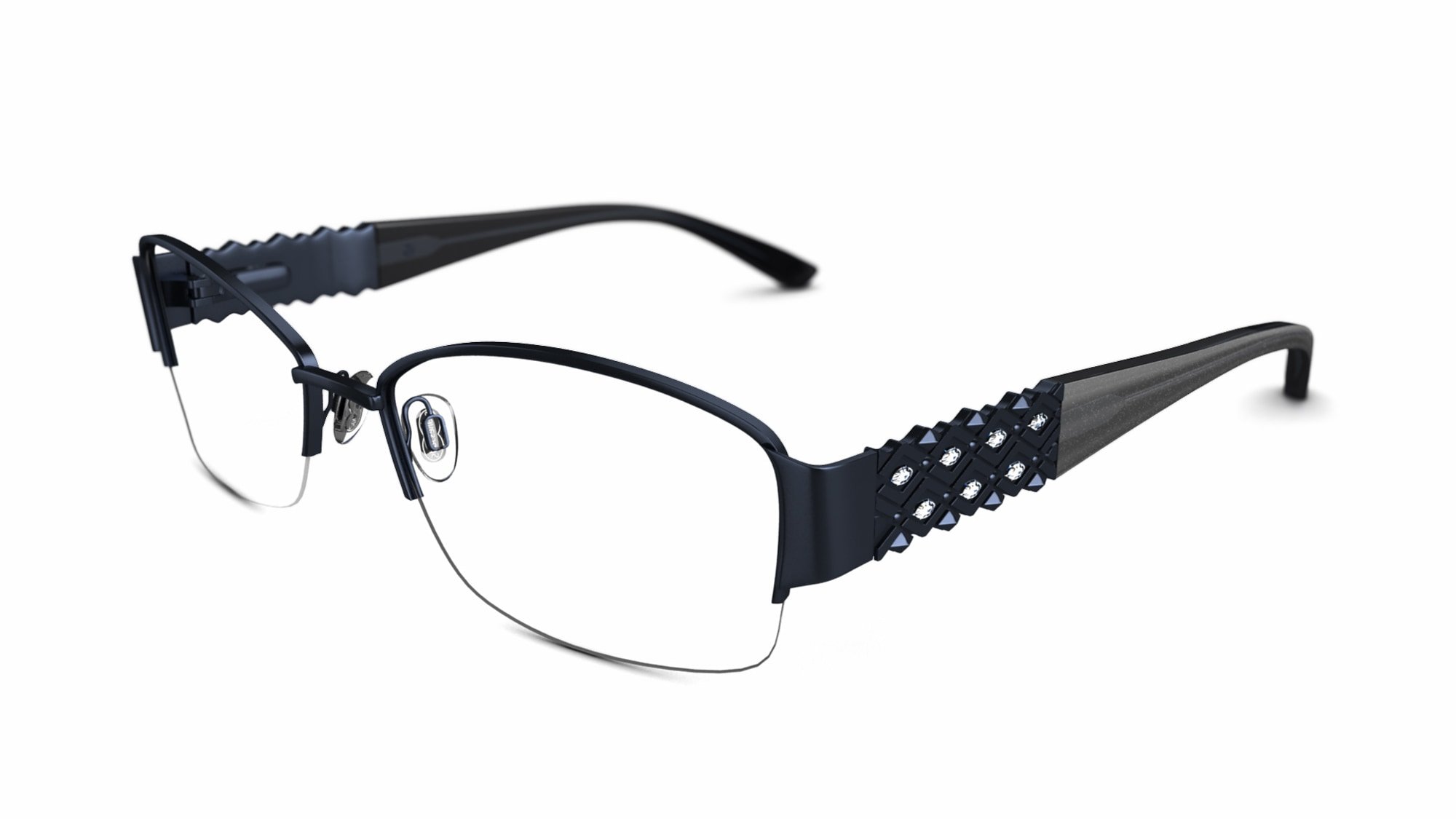 Specsavers Women's glasses RHONA | Blue Metal Frame $299 | Specsavers ...