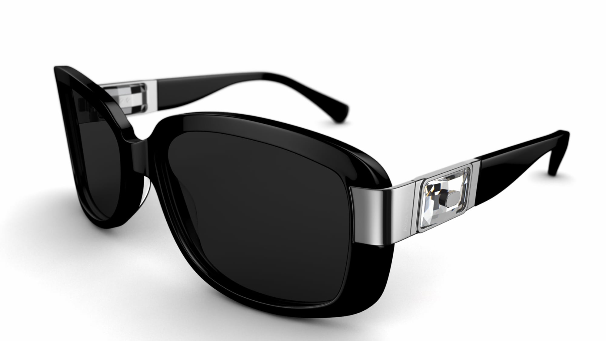 Alex Perry Women's glasses AP Sunglasses 07 | Black Frame $299 ...