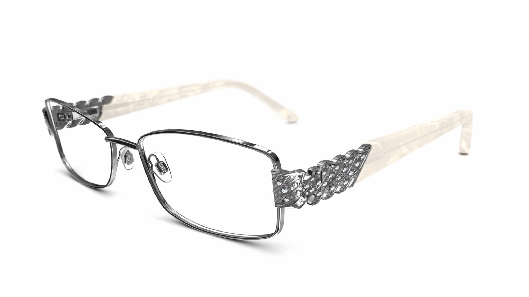 Aurora Women's glasses AURORA 11 | Silver Metal Frame $199 | Specsavers ...
