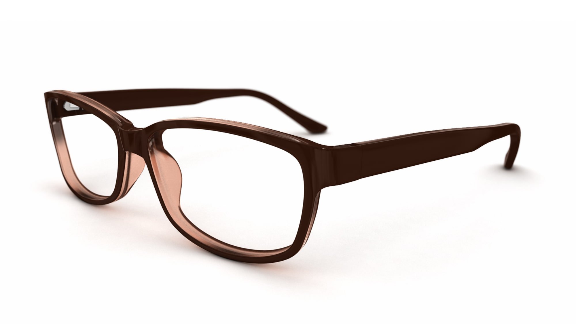 Specsavers Women's glasses RHODA | Brown Square Metal Frame £25 ...