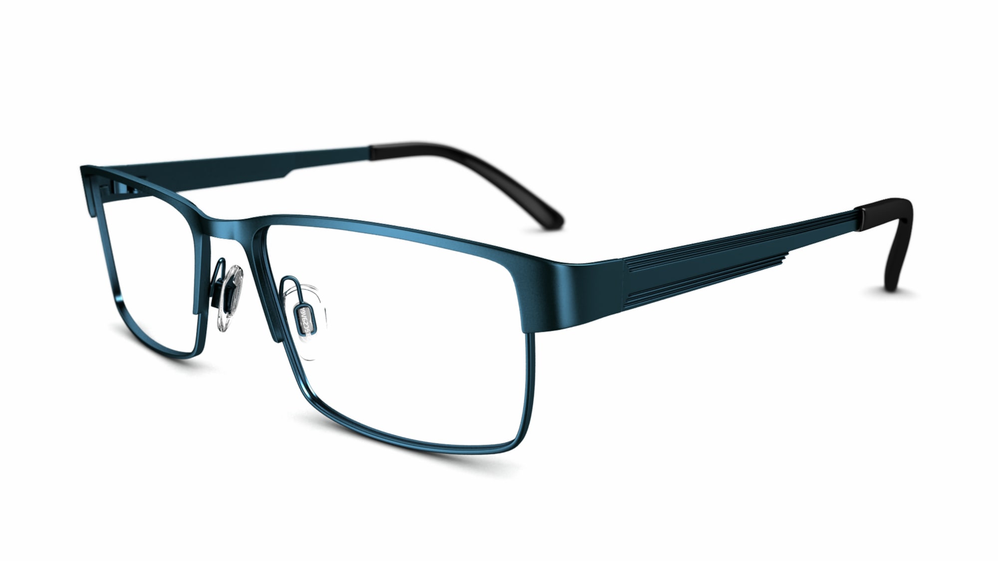 Specsavers Men's glasses CONRAD | Blue Square Metal Frame £90 ...