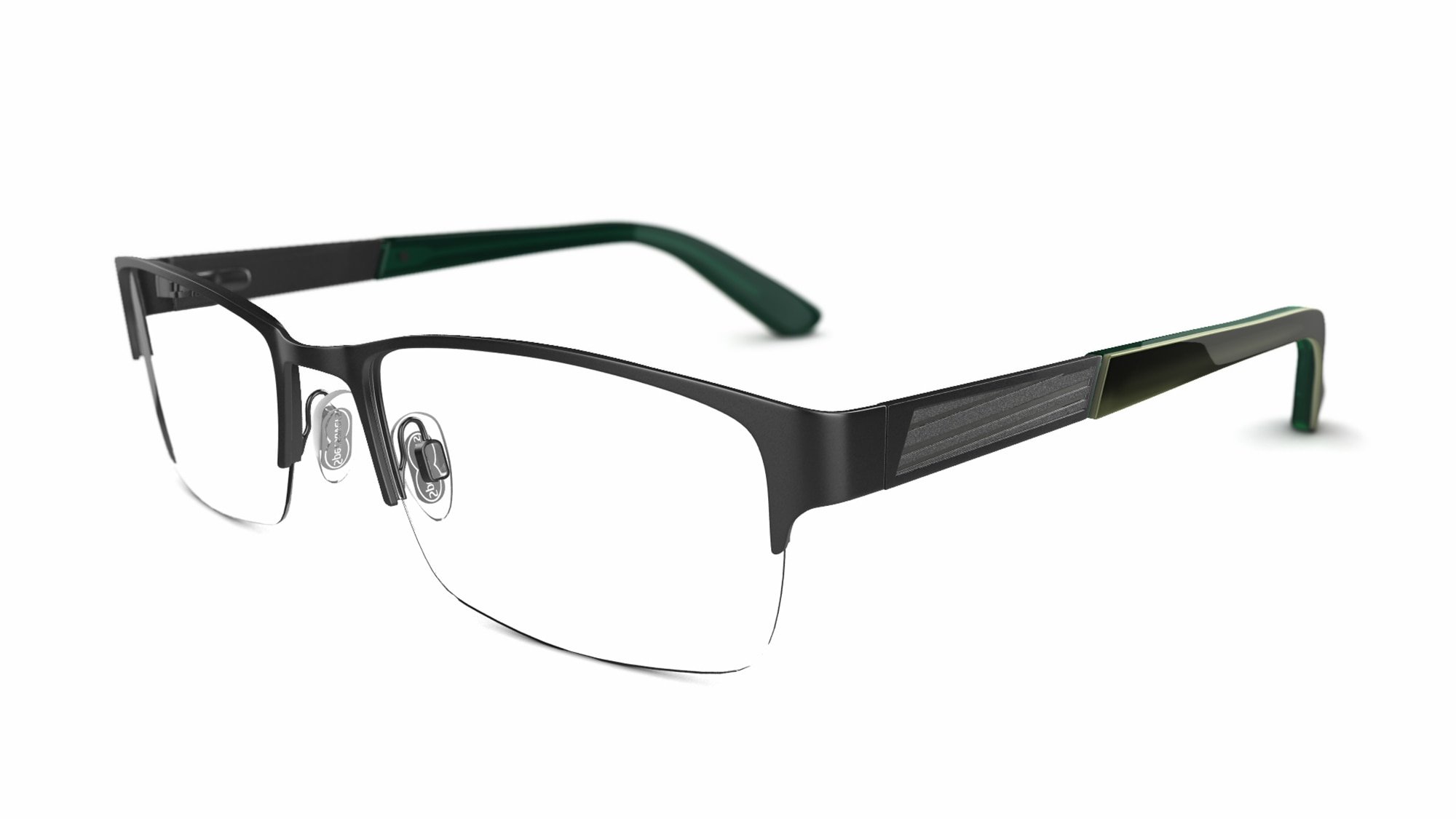 Specsavers Men's glasses GABRIEL | Gunmetal Angular Metal Frame £99 ...