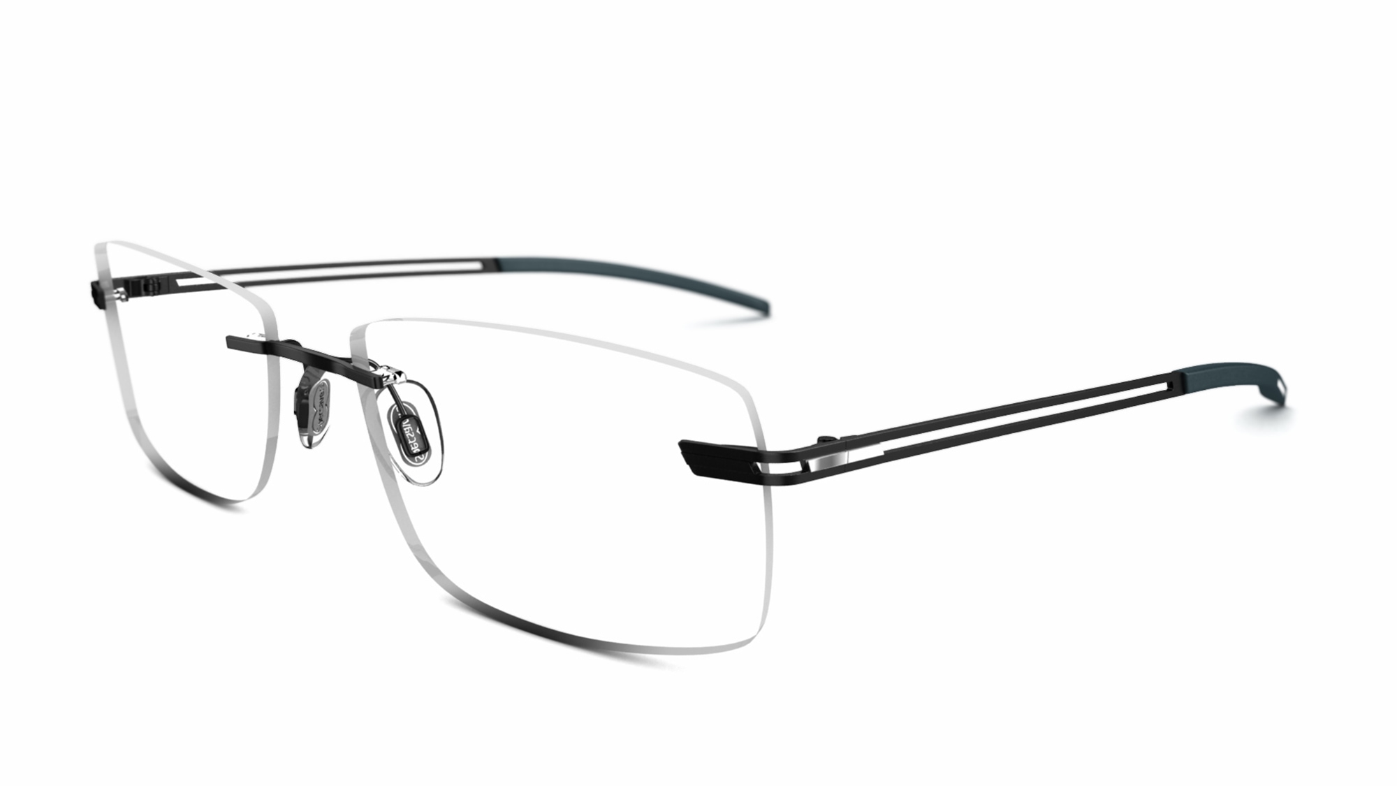 Ultralight Mand briller LITE 158 | Blå Metal Rustfrit stål Stel 1 895 kr | Louis Nielsen