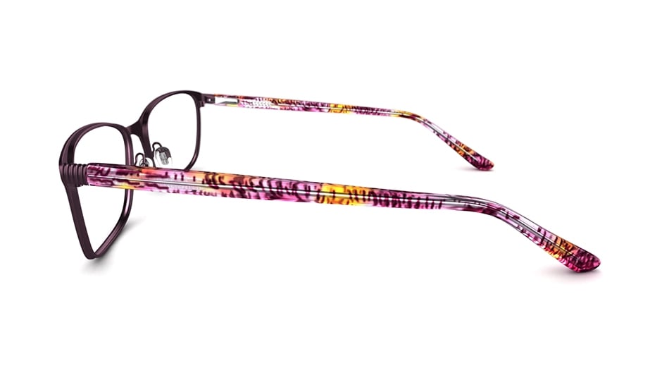 Specsavers Dam glasogon APRILIA | Lila Metall Rostfritt stål Båge 995 ...