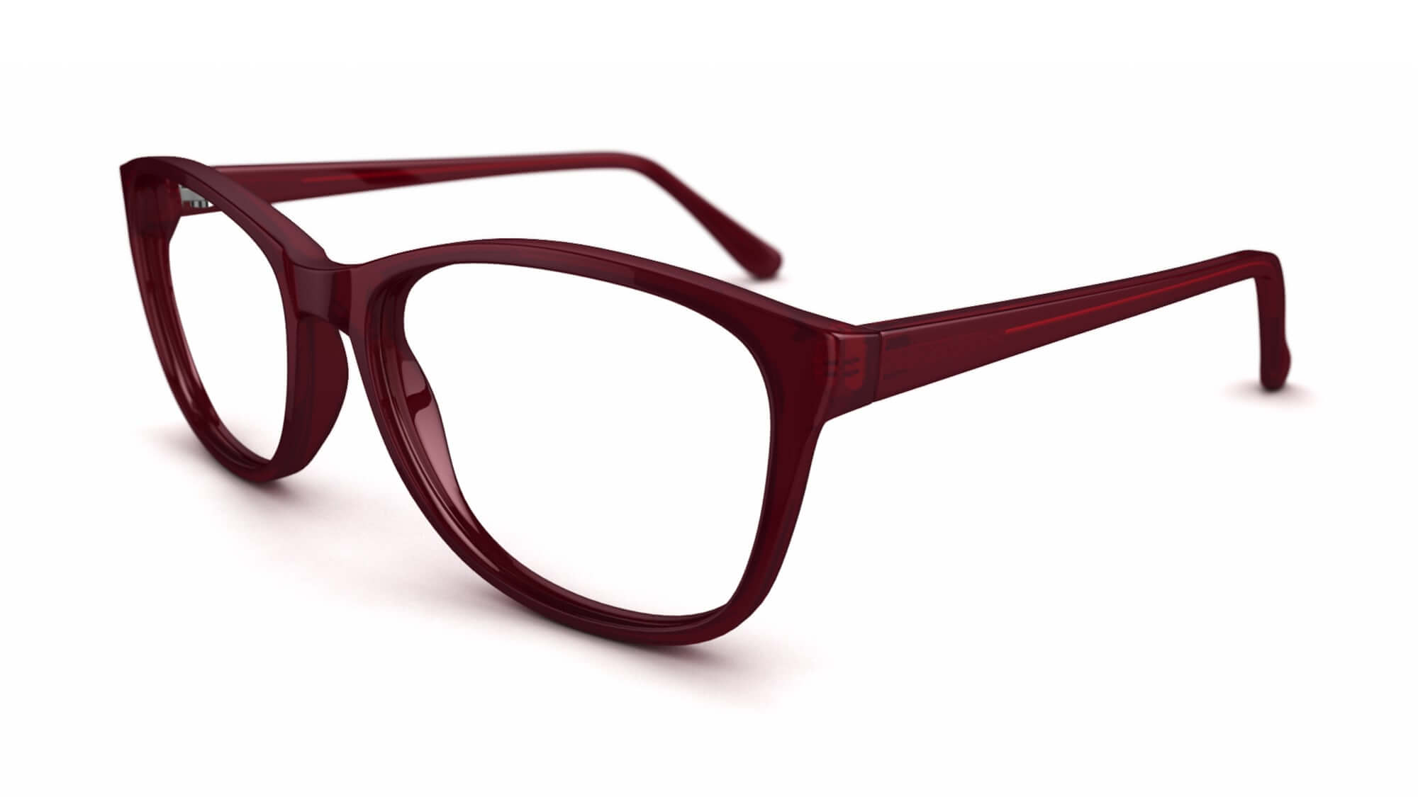 Specsavers Women's glasses STARLET | Red Geometric Plastic Cellulose ...