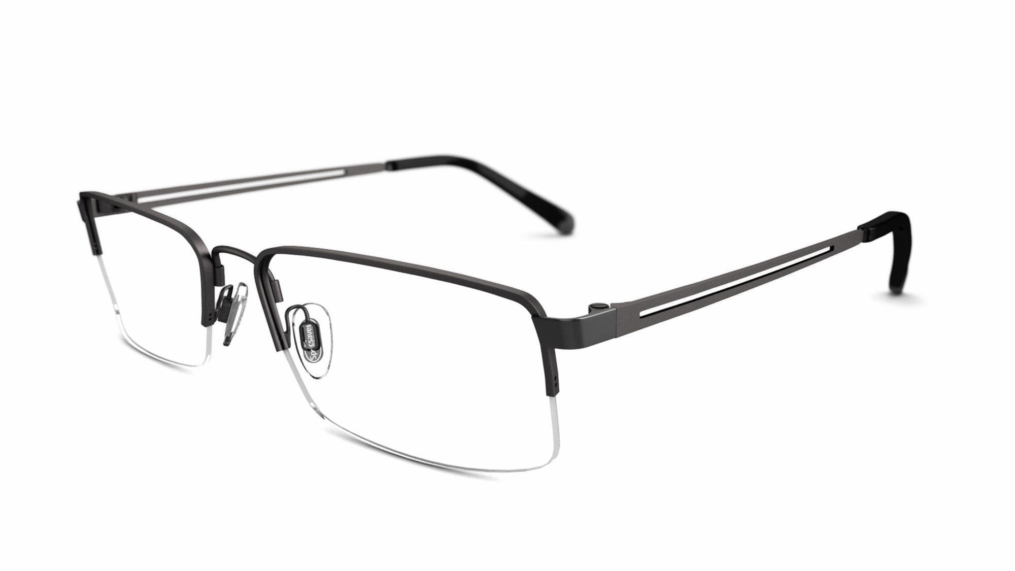 Specsavers Men's glasses FLEXI 40 | Gunmetal Frame $459 | Specsavers ...