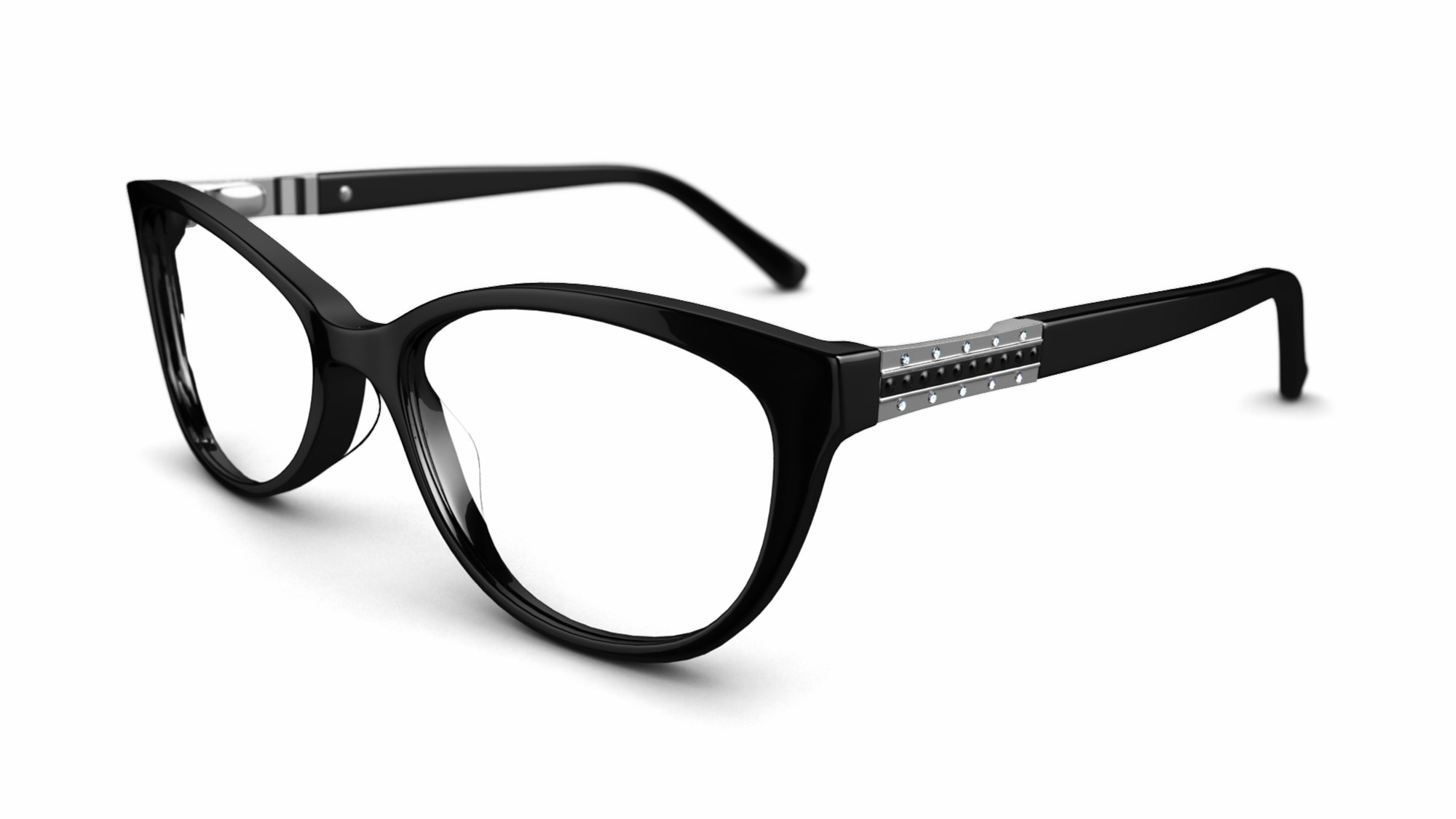 Specsavers Women's glasses BLENHEIM | Black Acetate Plastic Frame $249 ...