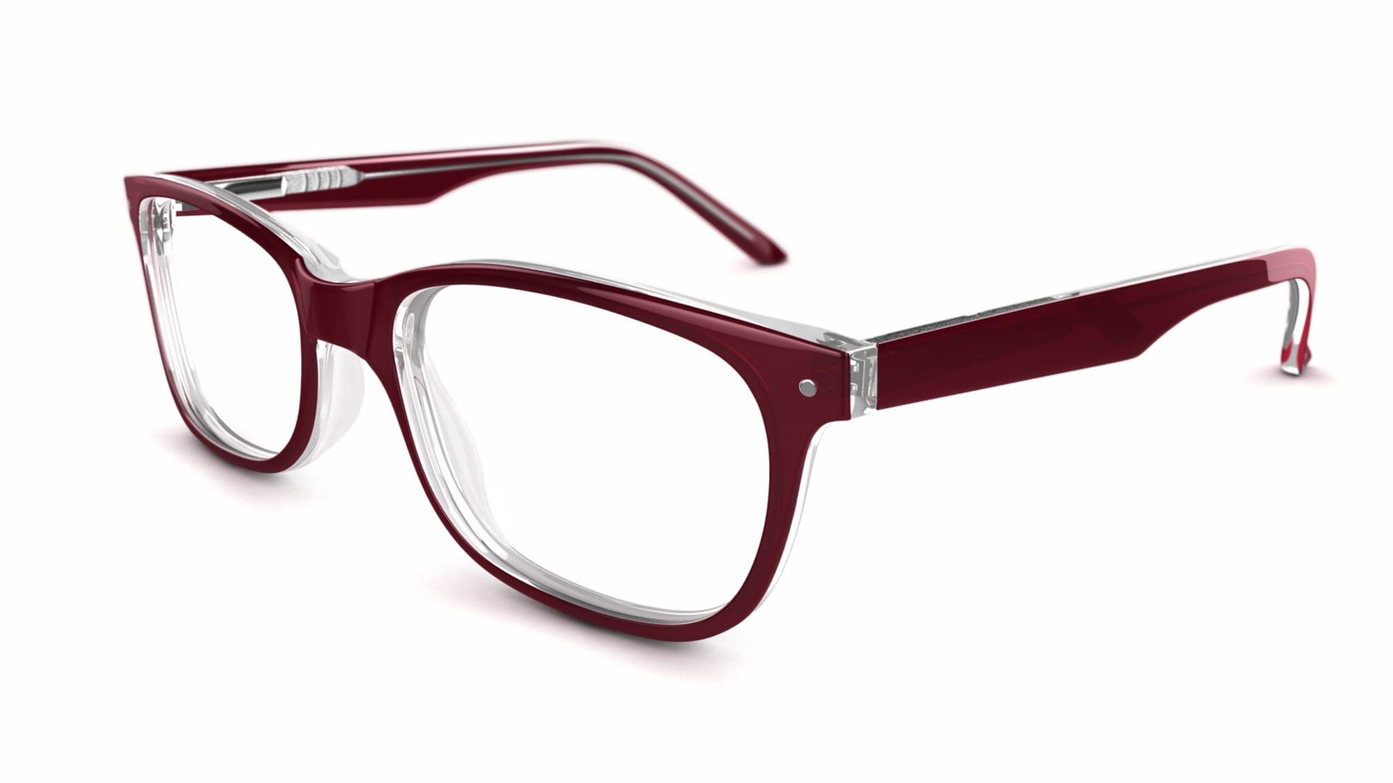 Specsavers Teens' glasses TEEN 82 | Red Acetate Plastic Frame €129 ...