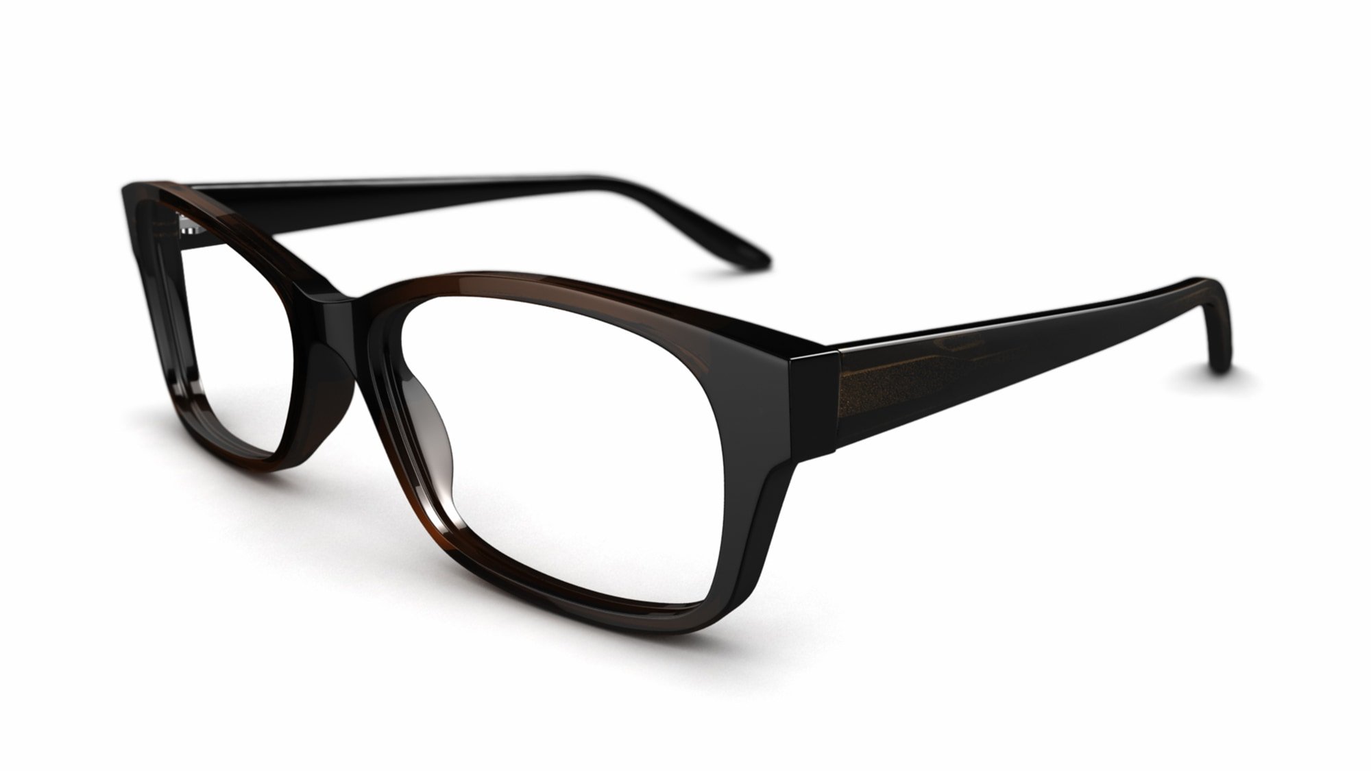 Specsavers Women's glasses LILLE | Brown Geometric Plastic Frame £29 ...