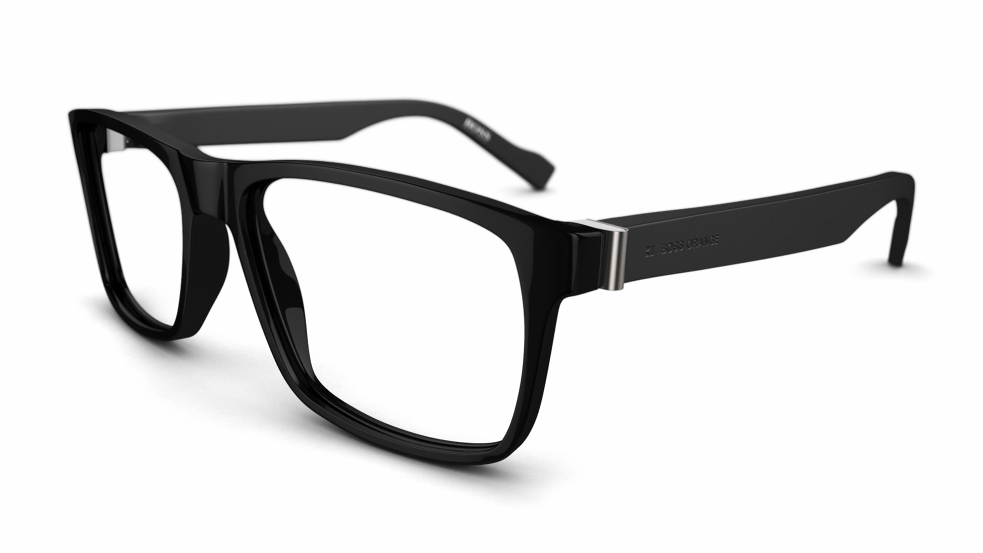 BOSS Orange Herre briller BO 0146 | Sort Acetat Plast Innfatning 1 995 ...