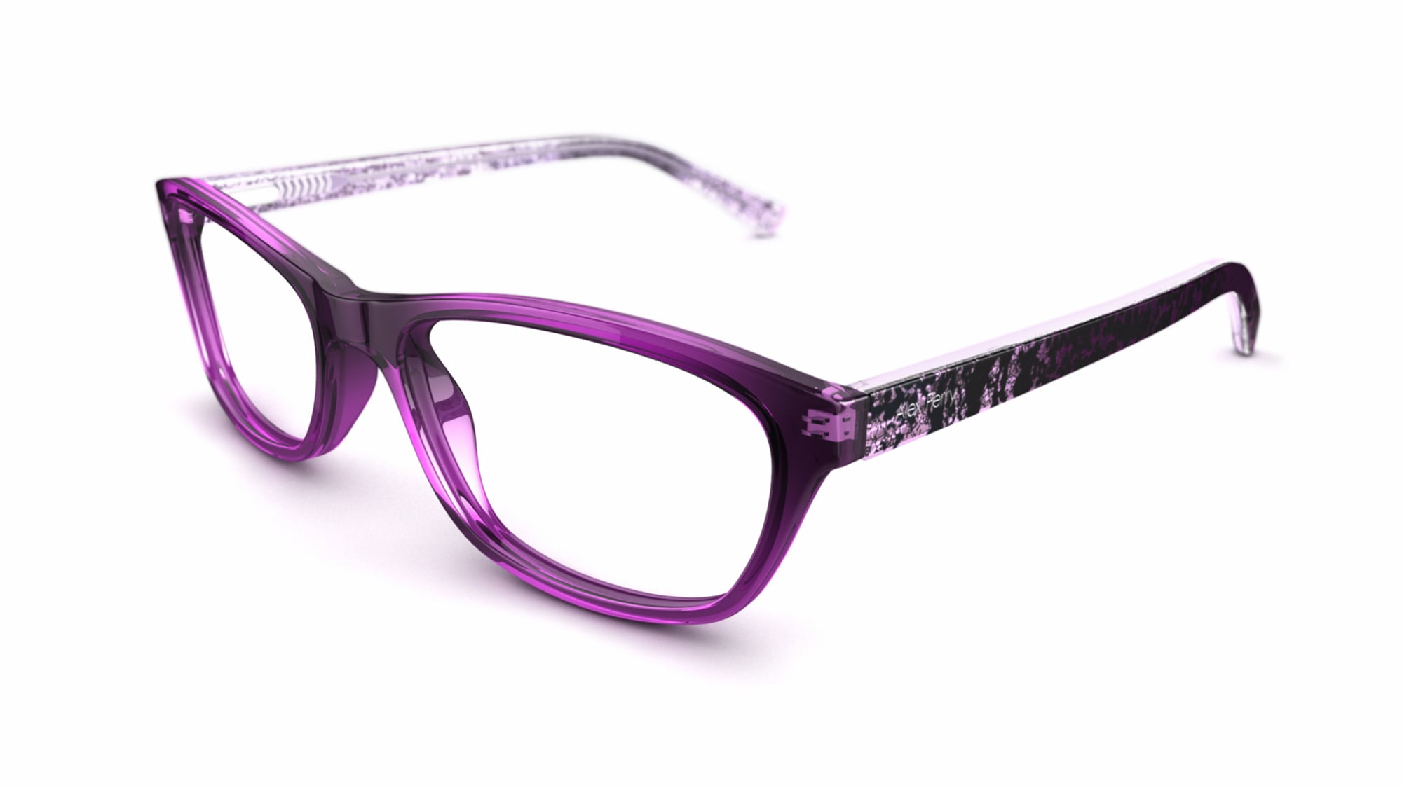 Alex Perry Women's glasses AP 42 | Purple Acetate Frame $89 ...