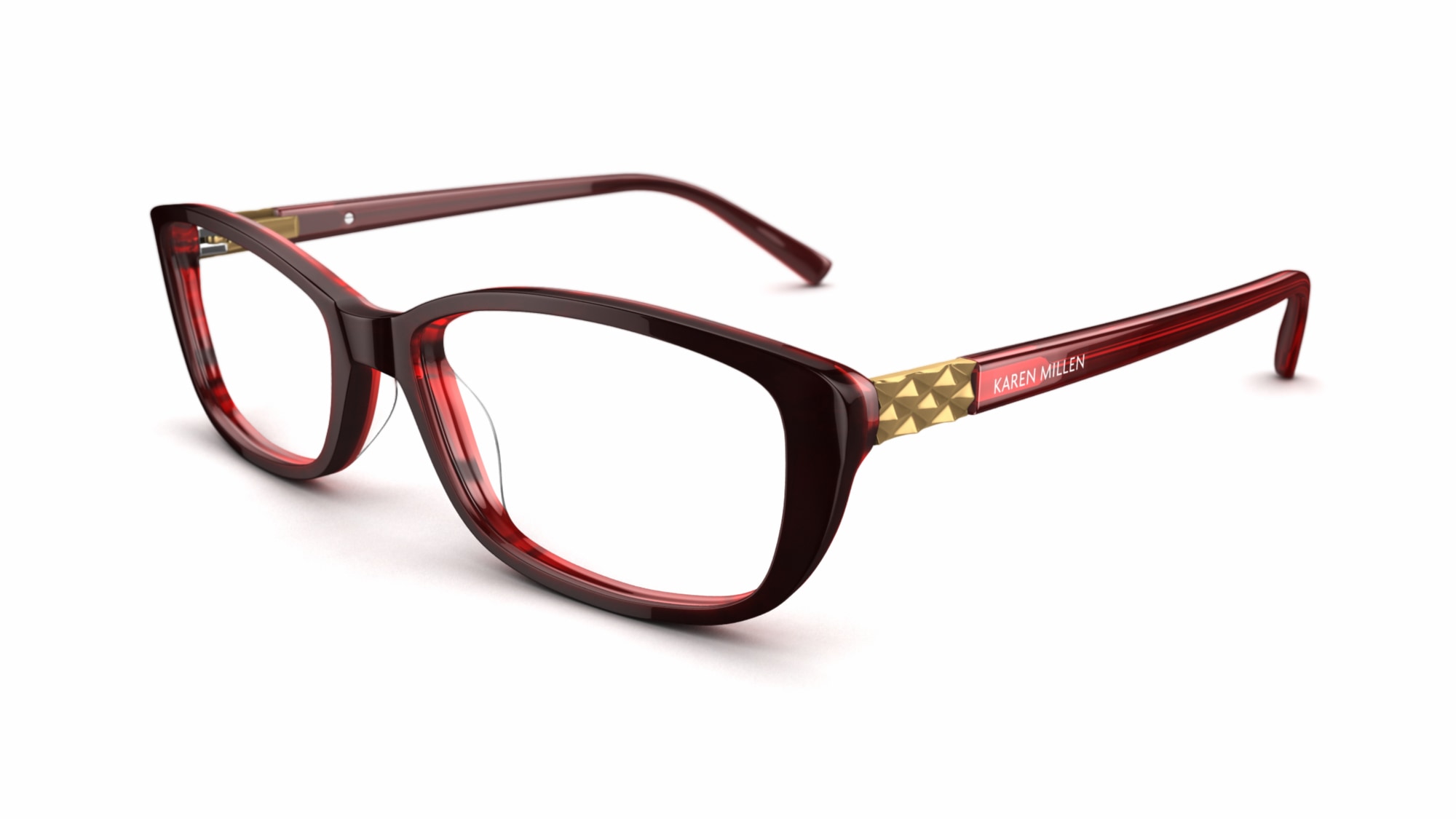 Karen Millen Femenino Gafas Km 53 Rojo Frame 159 € Specsavers España