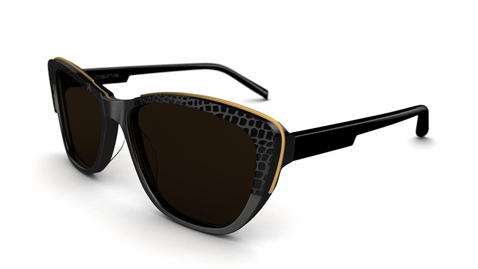 Osiris Women's glasses OSIRIS FLIRT Sunglasses | Black Frame $199 ...
