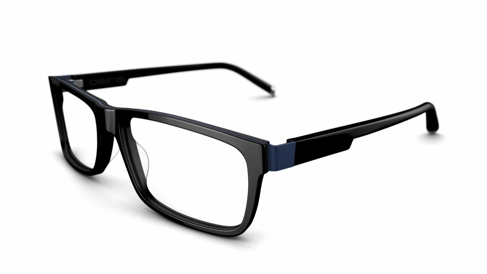 Osiris Men's glasses OSIRIS REBEL | Black Frame $89 | Specsavers Australia