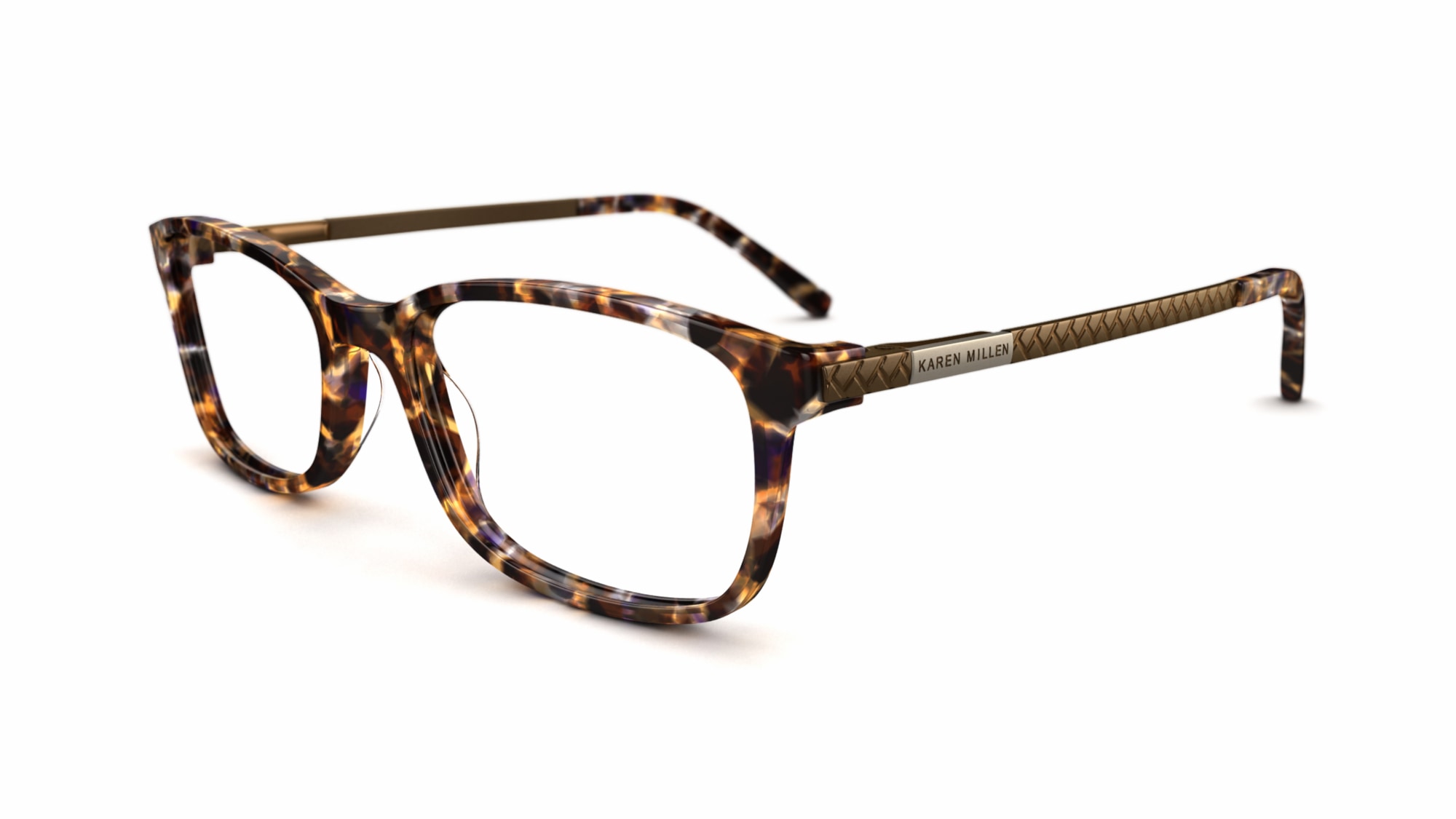 Karen Millen Womens Glasses Km 61 Brown Frame £125 Specsavers Uk