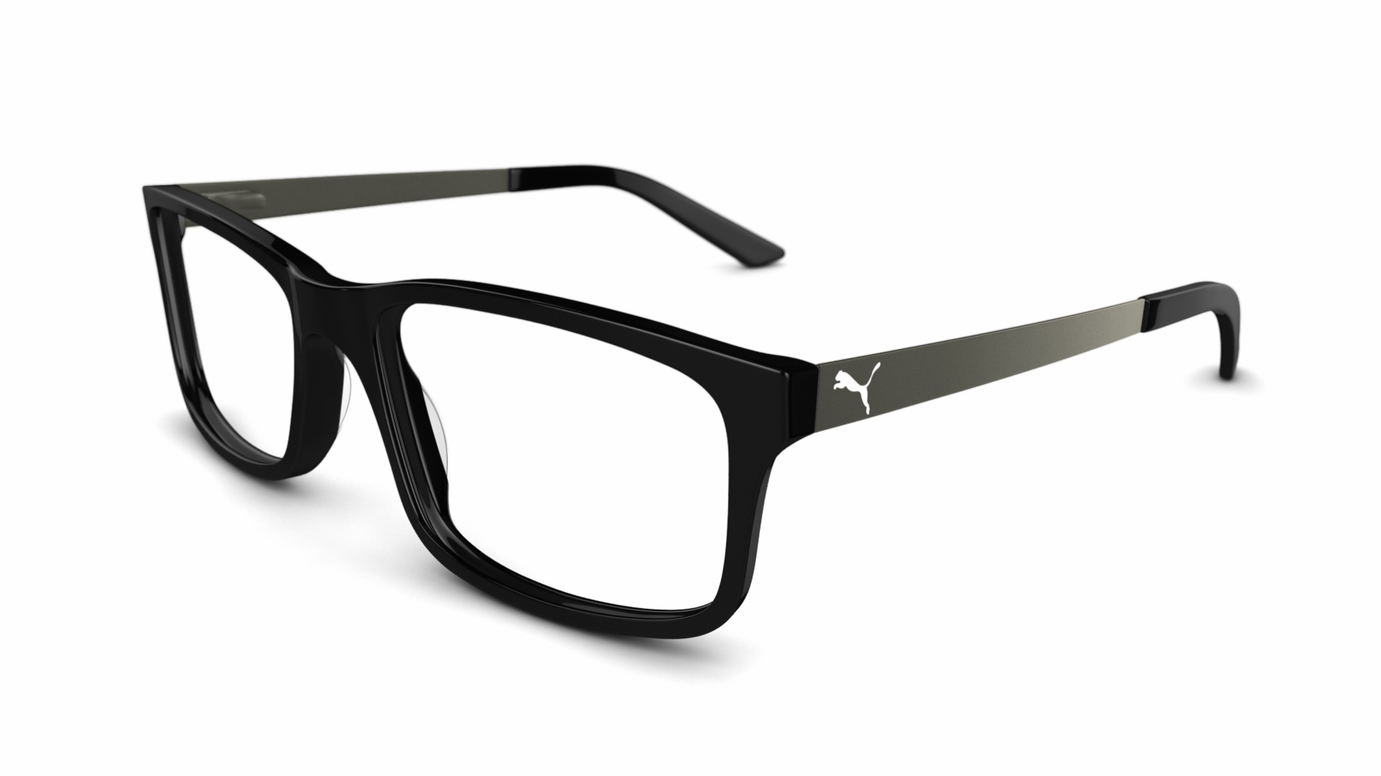 PUMA Men's glasses PUMA 25 | Black Frame $89 | Specsavers Australia