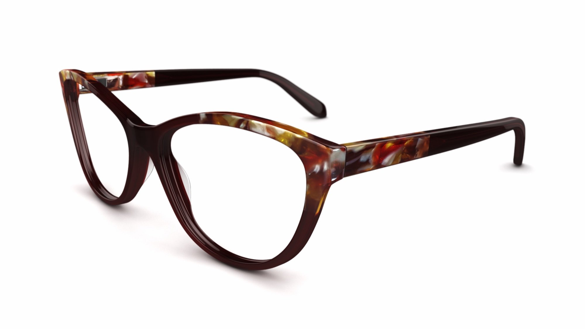 Specsavers Women's glasses FLEUR | Brown Frame $249 | Specsavers Australia