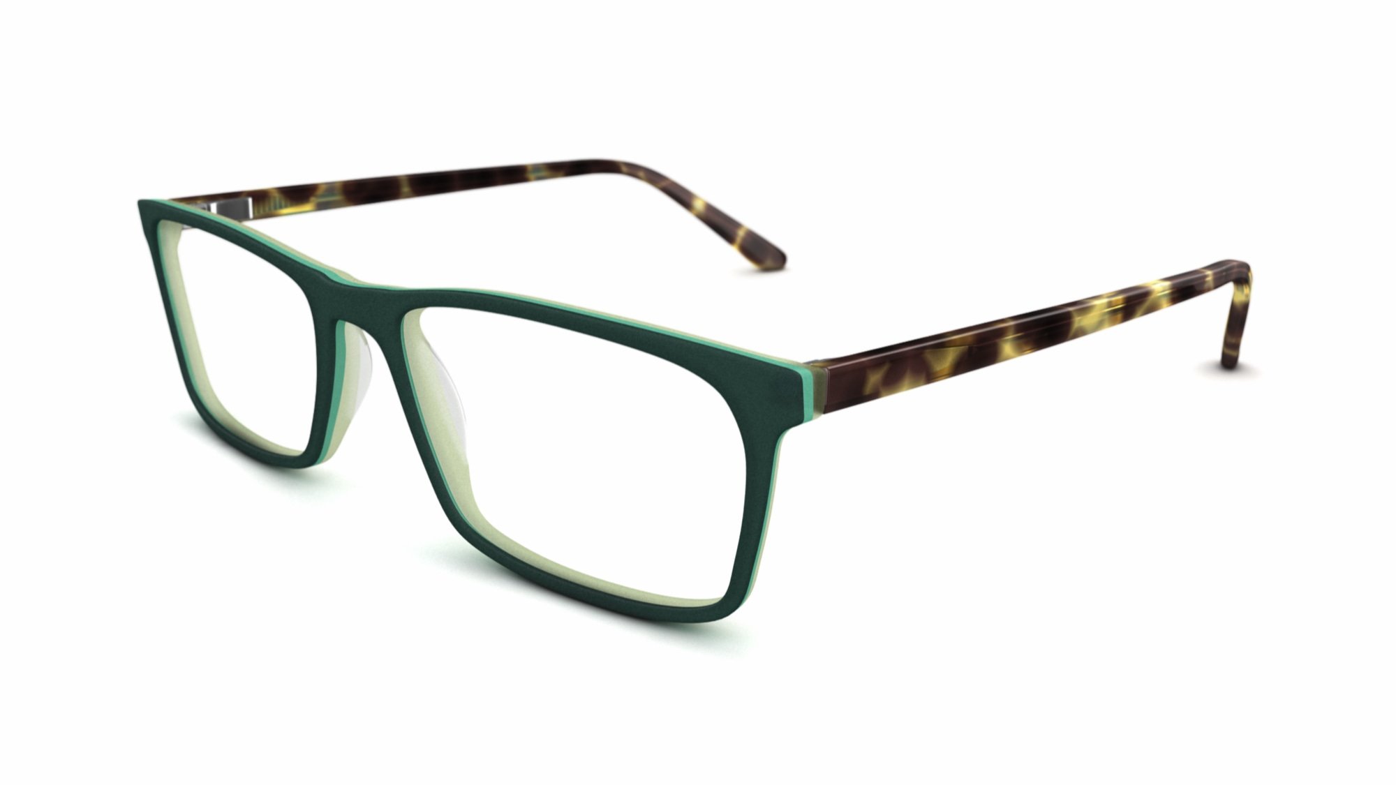 Specsavers Men's glasses BING | Green Frame $249 | Specsavers Australia