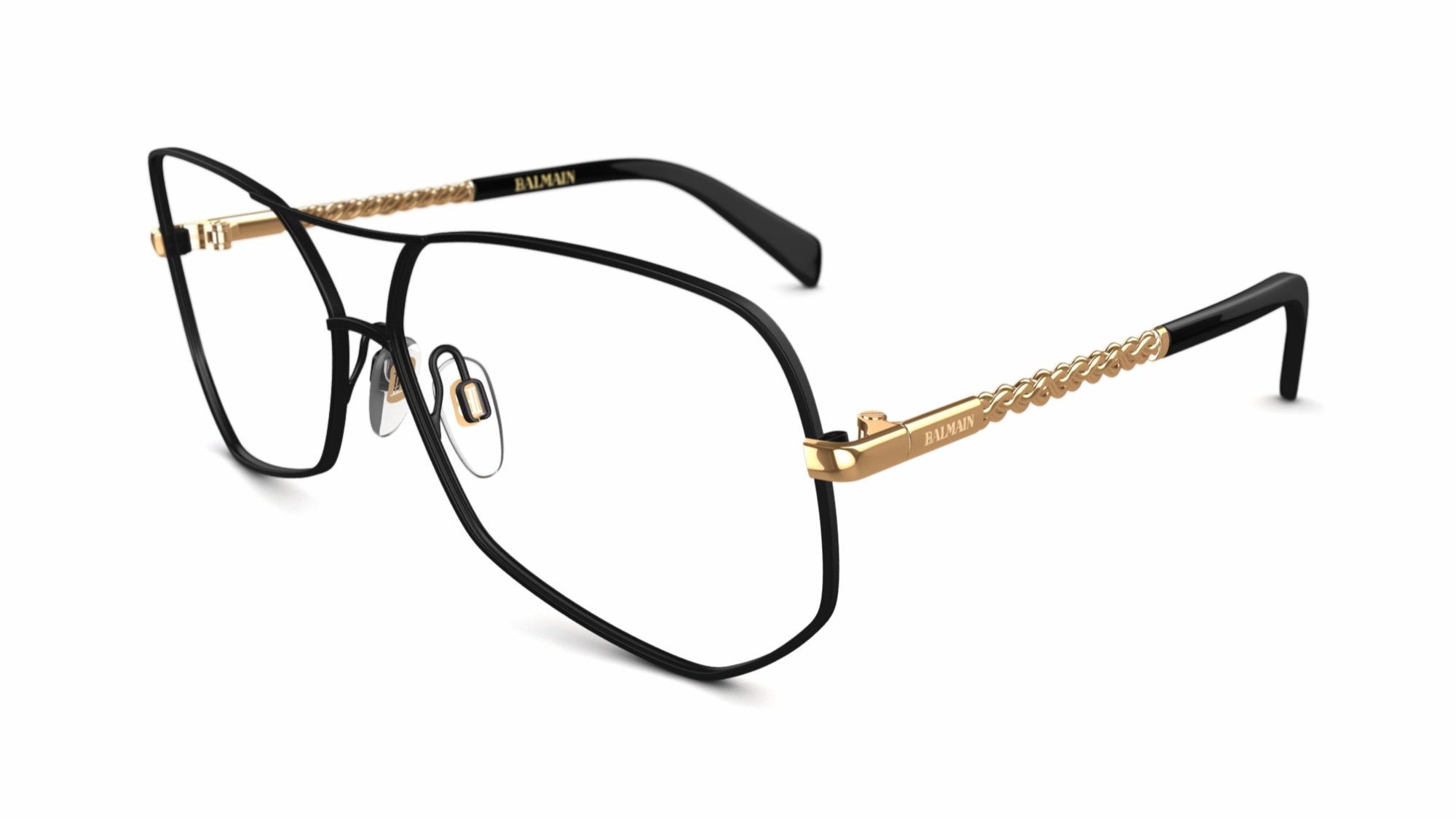 BALMAIN Women's glasses BL1508S | Black Frame $349 | Specsavers Australia
