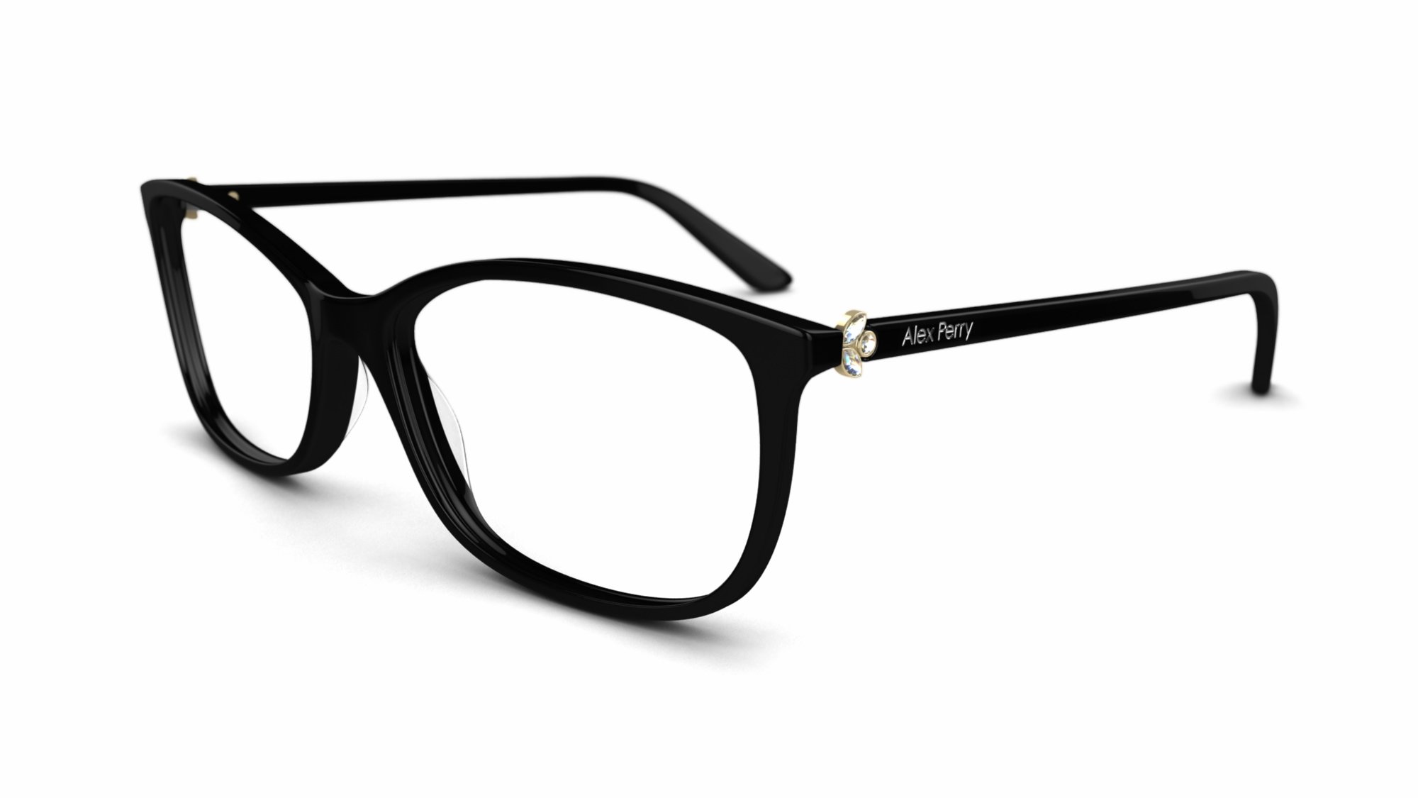 Alex Perry Women's glasses AP 57 | Black Frame $199 | Specsavers Australia