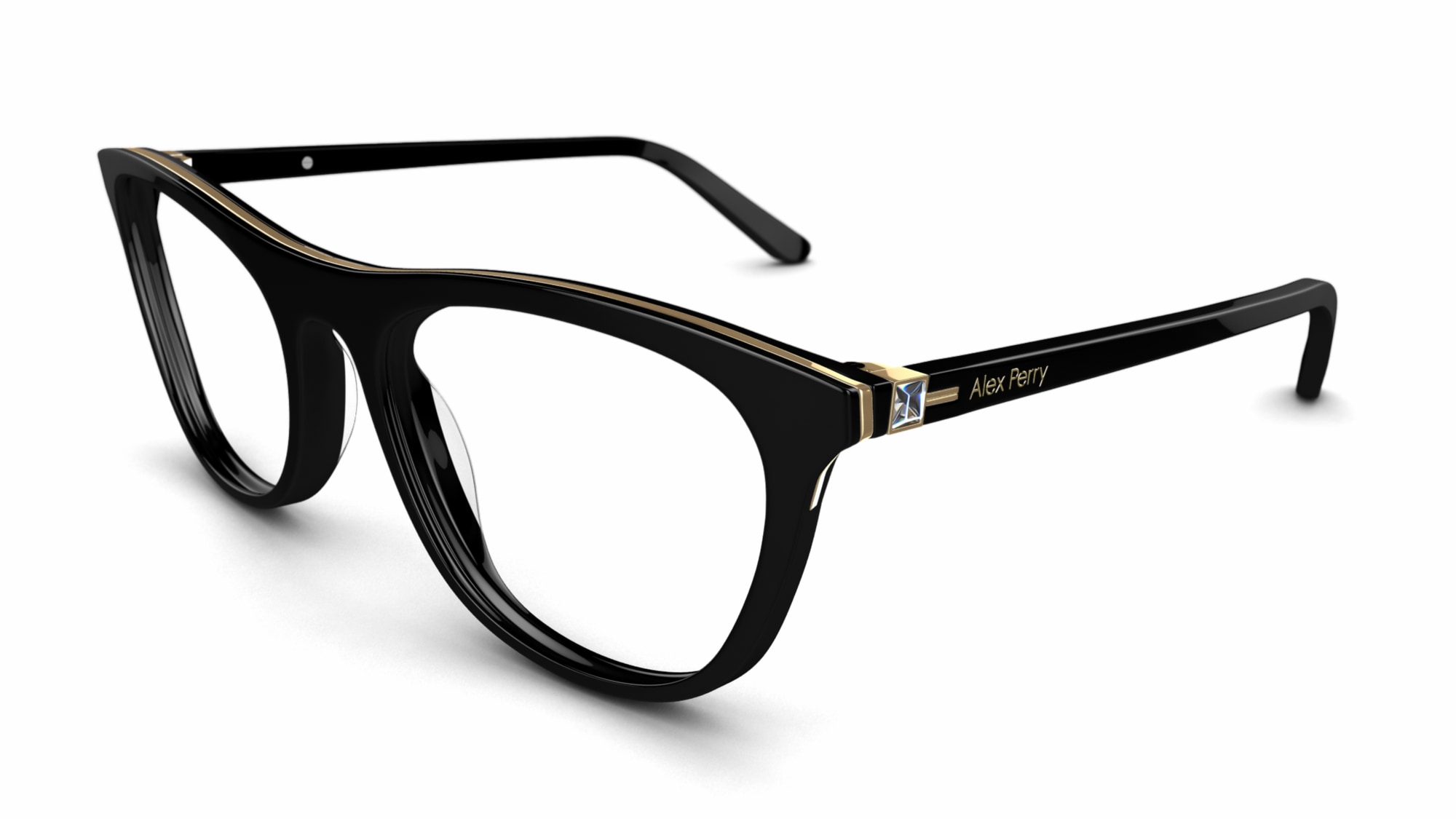 Alex Perry Women's glasses AP 62 | Black Frame $89 | Specsavers Australia