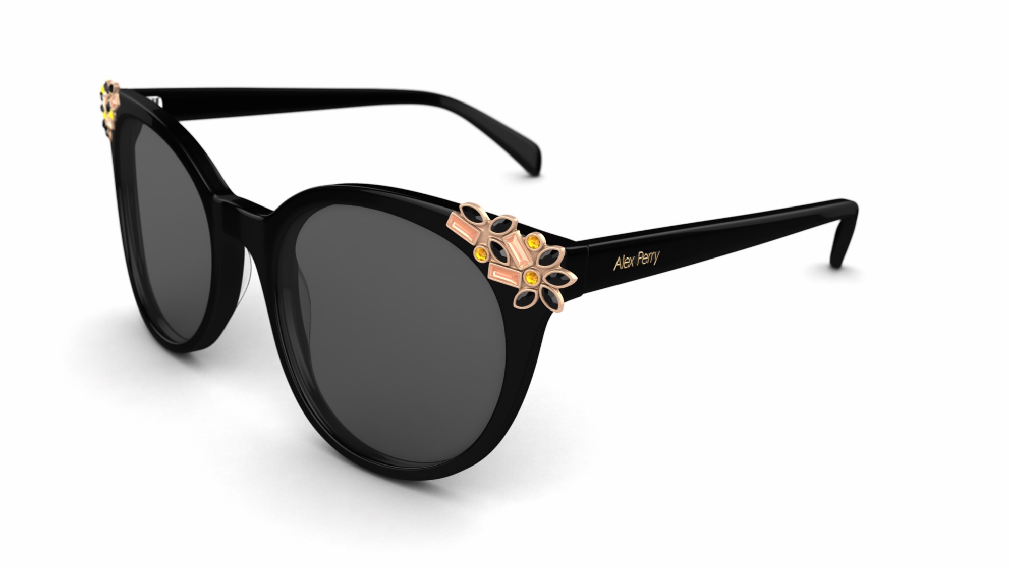 Alex Perry Women's glasses AP Sunglasses 42 | Black Frame $199 ...