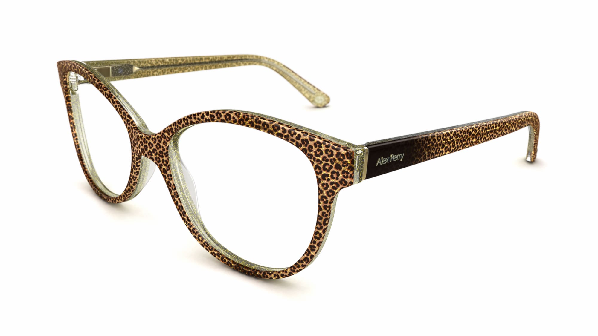 Alex Perry Women's glasses AP 64 | Brown Cateye Plastic Acetate Frame ...