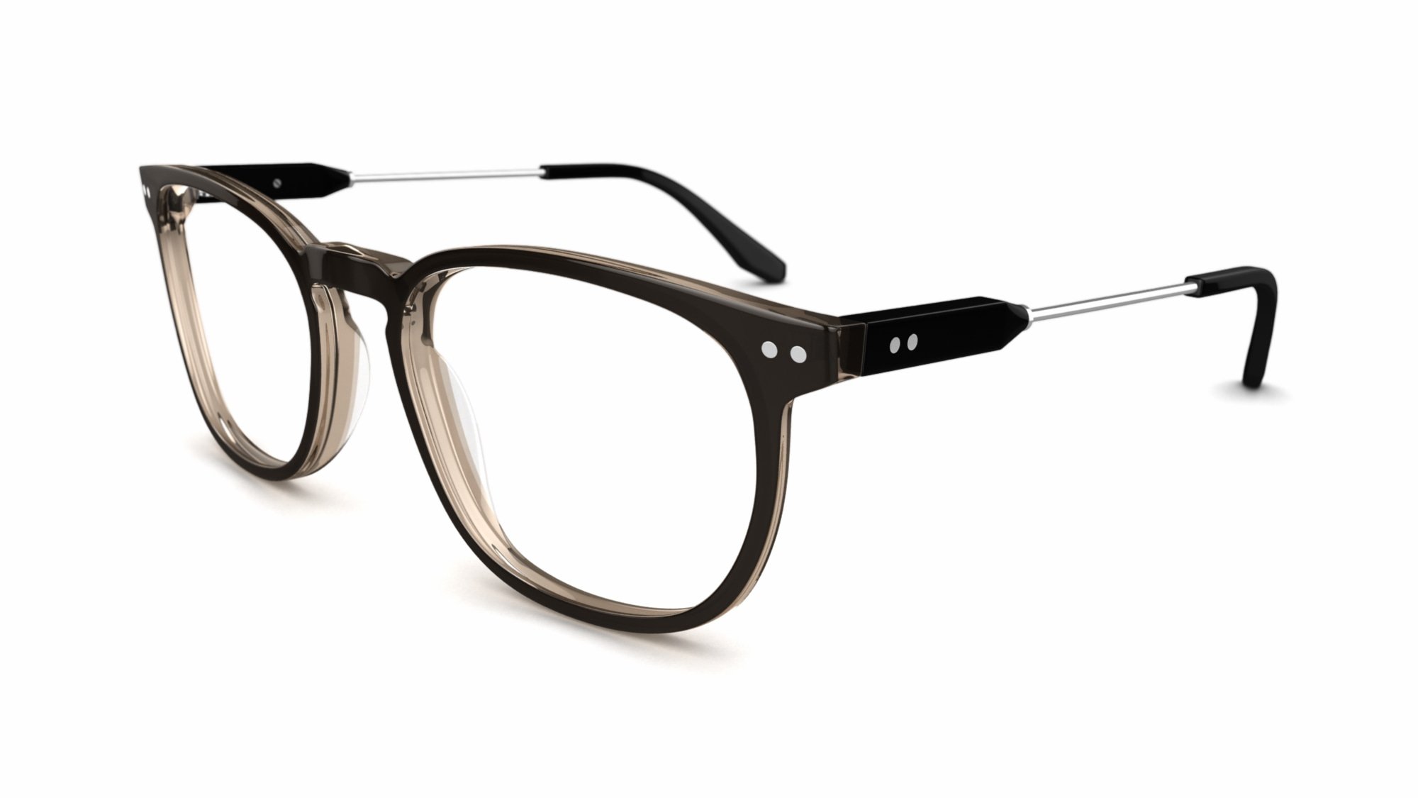 Specsavers Men's glasses JACK | Black Frame $299 | Specsavers New Zealand