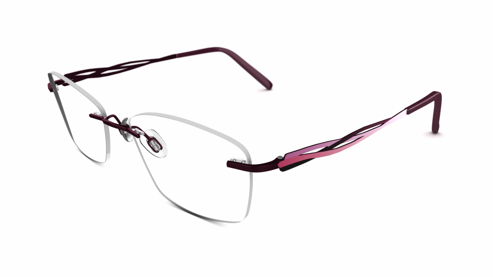Ultralight Dam glasogon LITE 203 | Rosa Båge 1995 kr | Specsavers Sverige