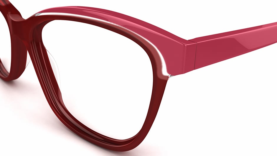 Specsavers Vrouw brillen CARMINE | Roze montuur €149 | Specsavers Nederland
