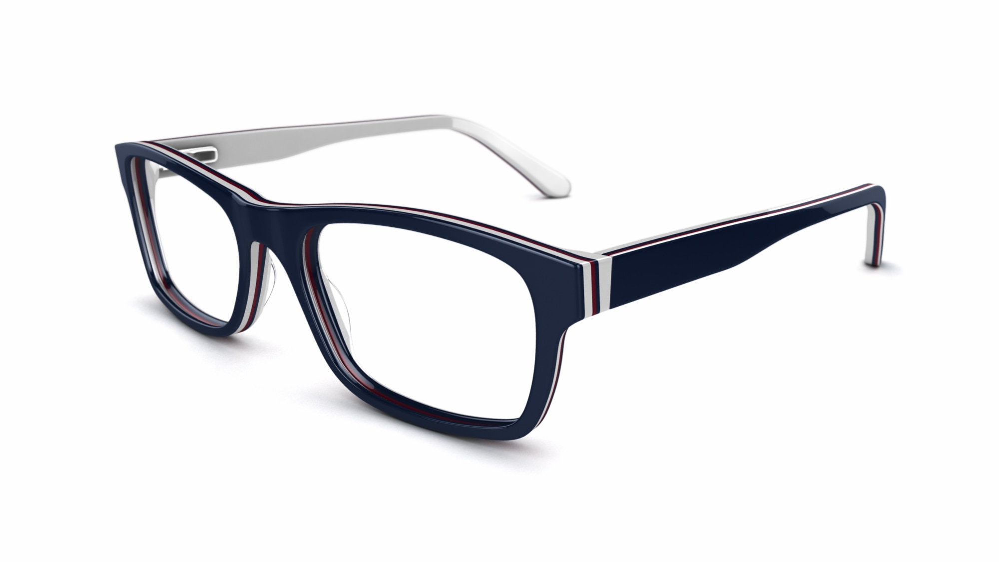 Specsavers Child glasses KIDS 81 | Blue Square Plastic Acetate Frame £ ...