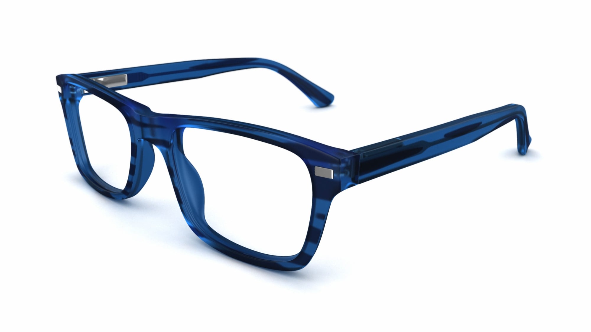 Specsavers Kids' glasses KIDS 83 | Blue Square Plastic Cellulose ...