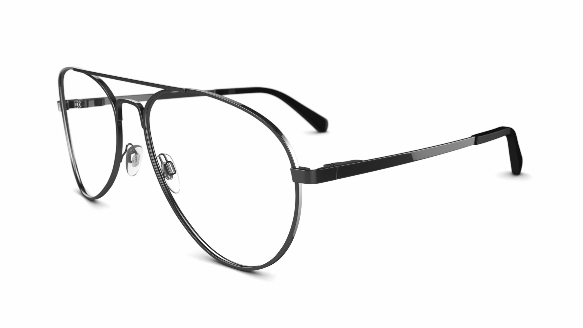 Specsavers Men's glasses DUKE | Gunmetal Pilot Frame €130 | Specsavers ...