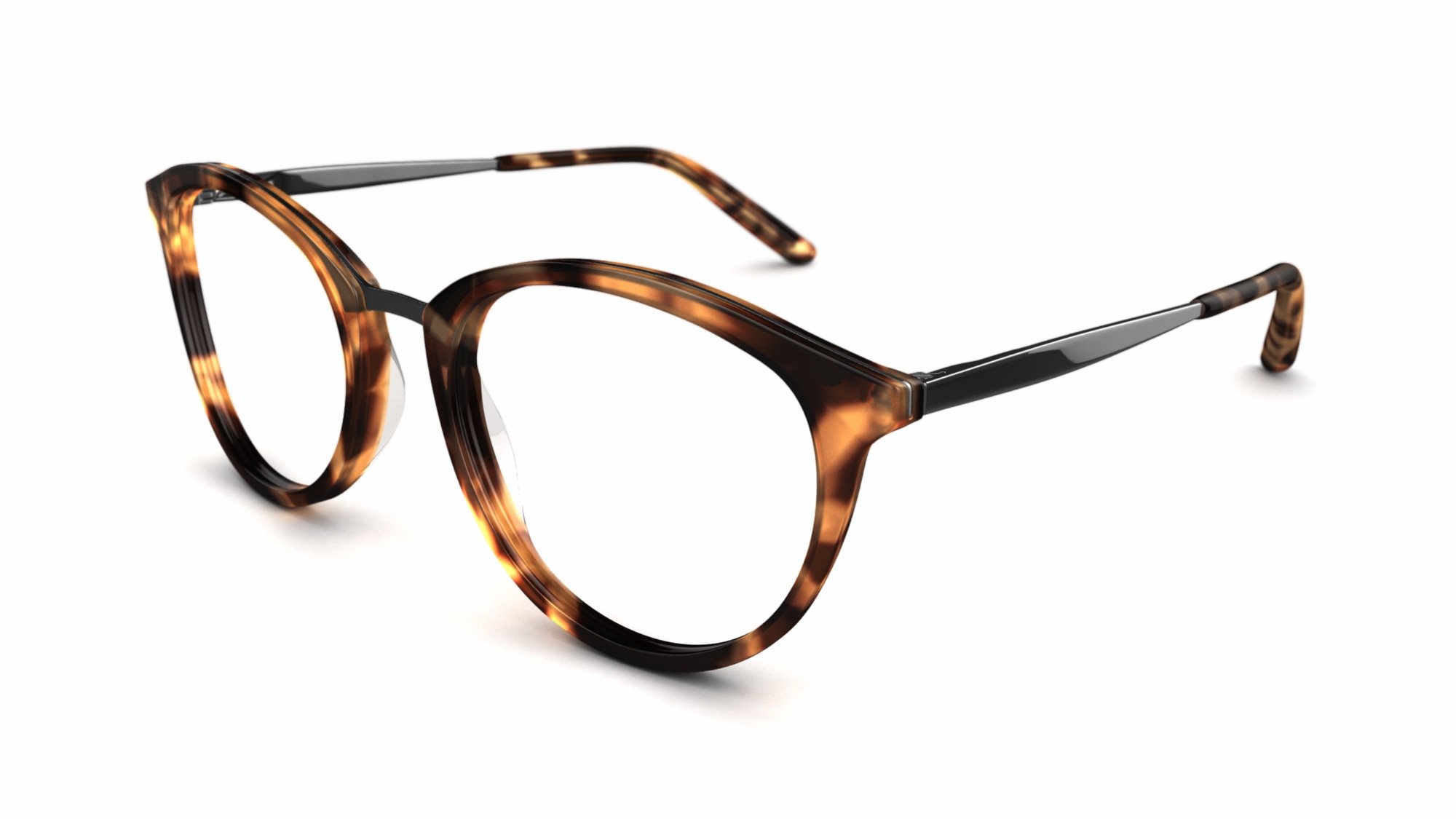 Osiris Men's glasses OSIRIS JAGGED | Tortoiseshell Round Plastic ...