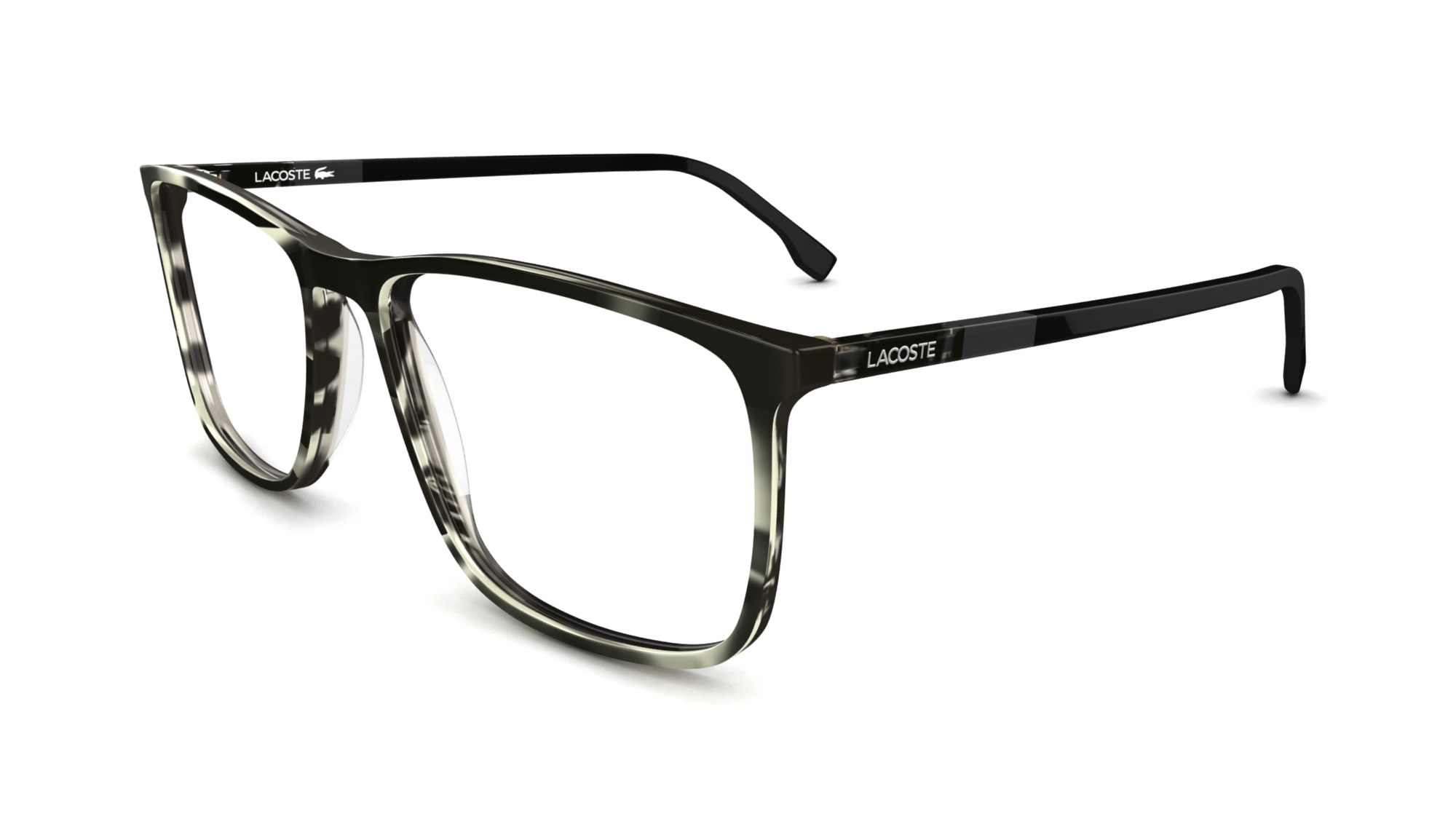 Lacoste Mand briller LACOSTE 04 | Grå Geometrisk Stel 1 695 kr | Louis ...