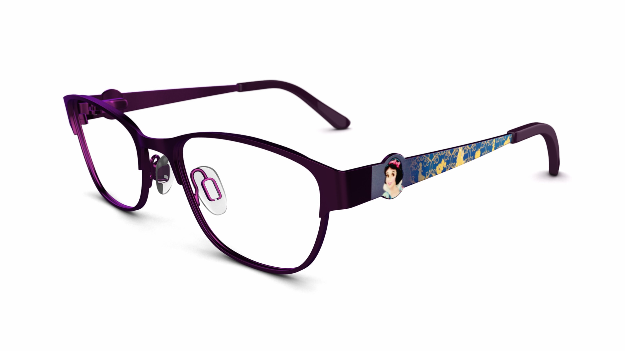 Disney Child glasses SW 03 | Purple Geometric Metal Monel Frame £64 ...